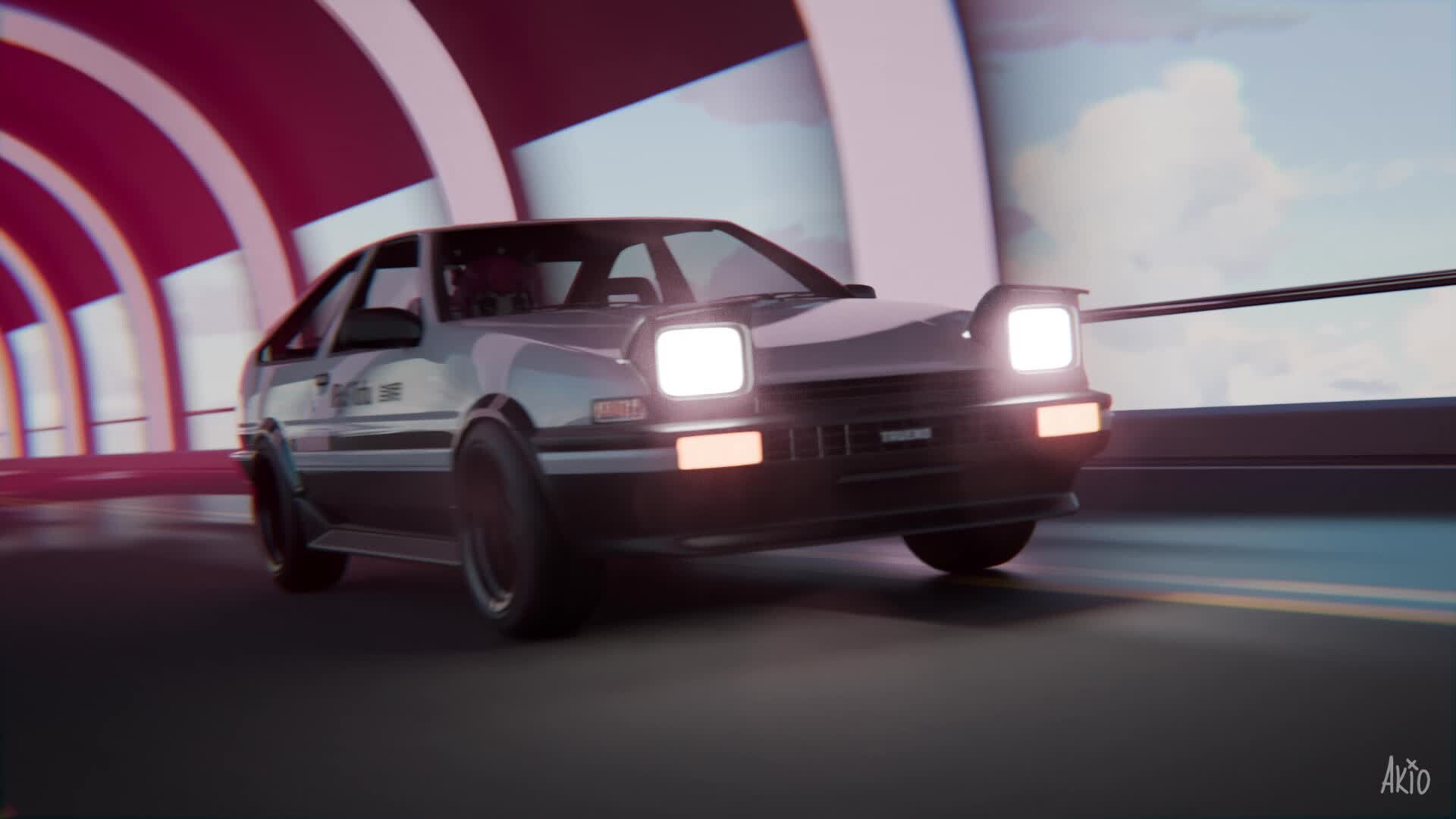 ArtStation - Car Animation Drift