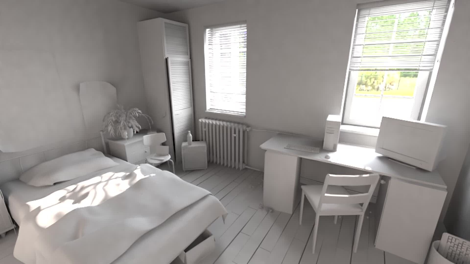 ArtStation - Messy Bedroom