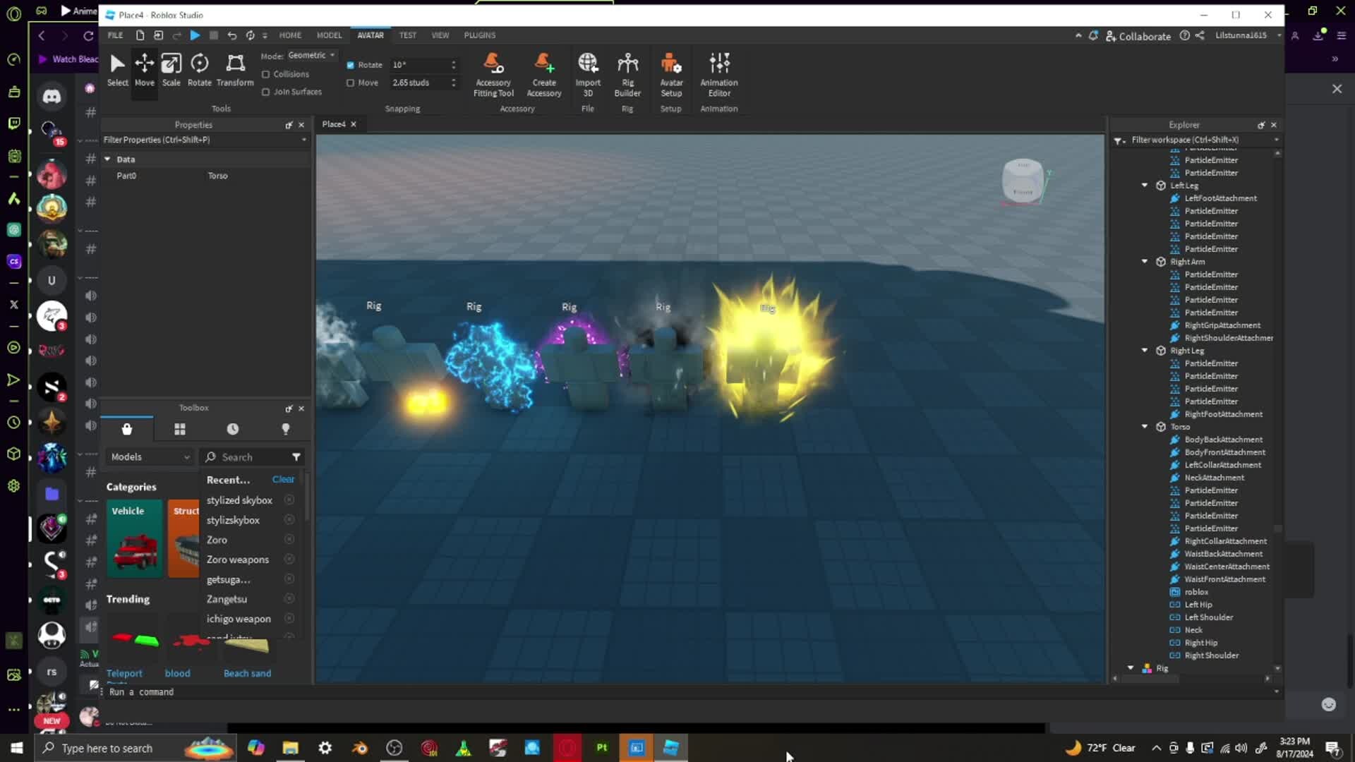 ArtStation - VFX Aura Bundle #4 | untitled tower defense