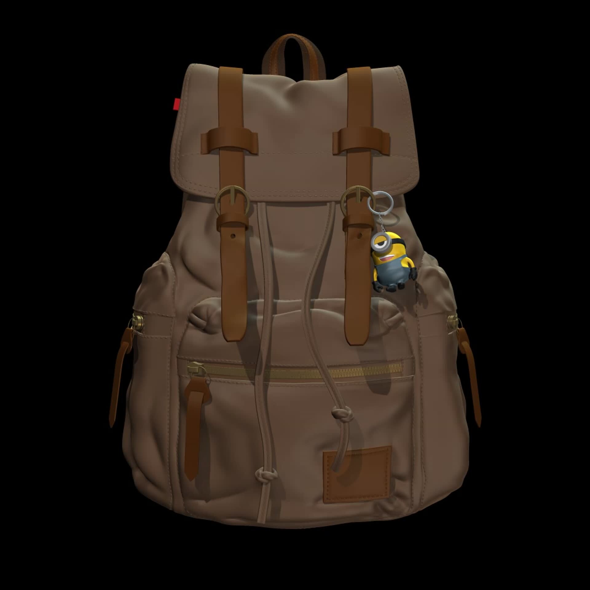 ArtStation - Think Tank Training Centre - Backpack Sculpting assignment