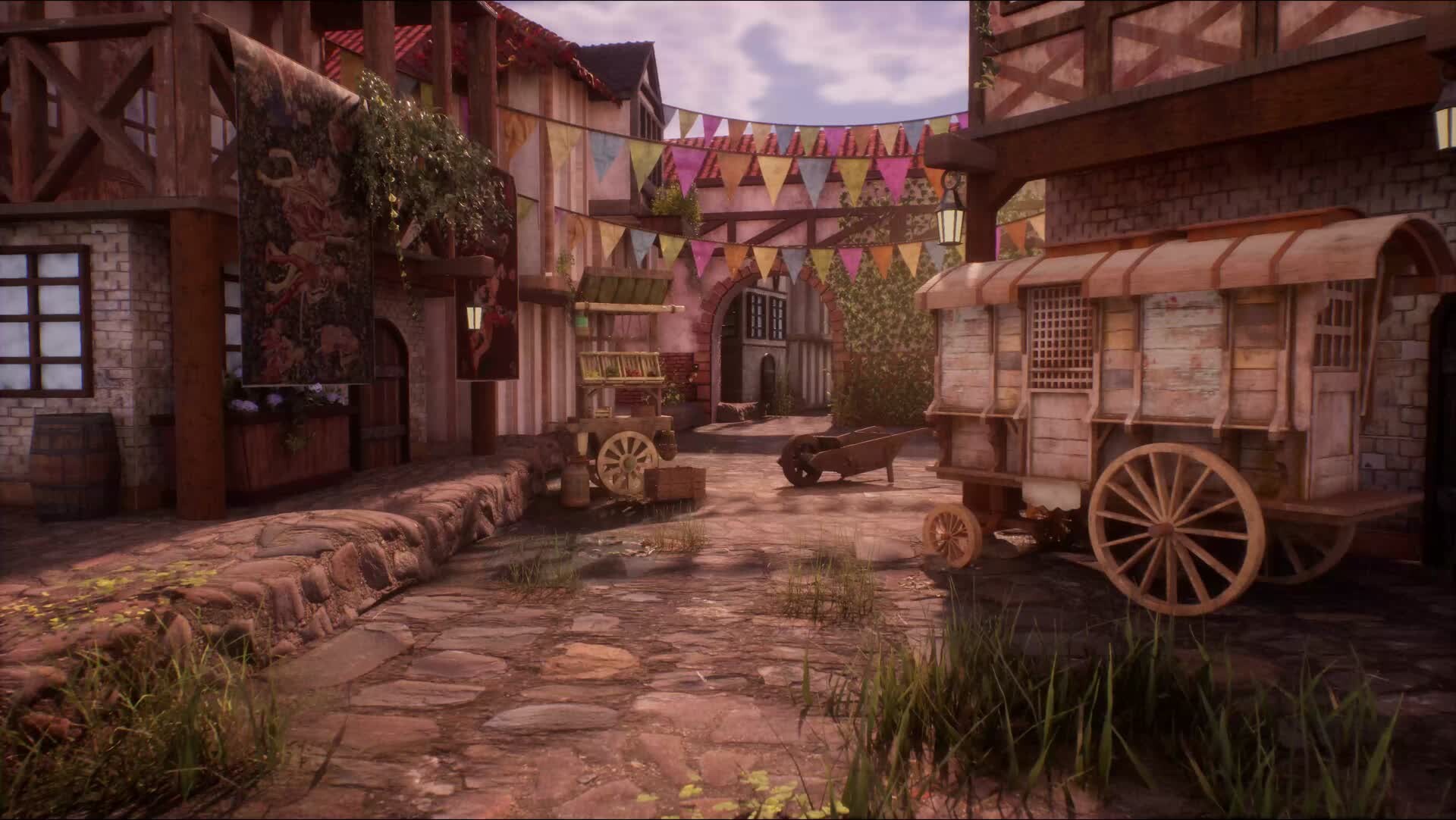 ArtStation - Mágical little town