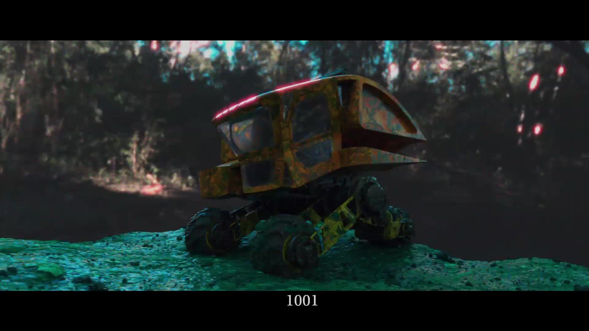 ArtStation - CARBO SwampRover LookDev update