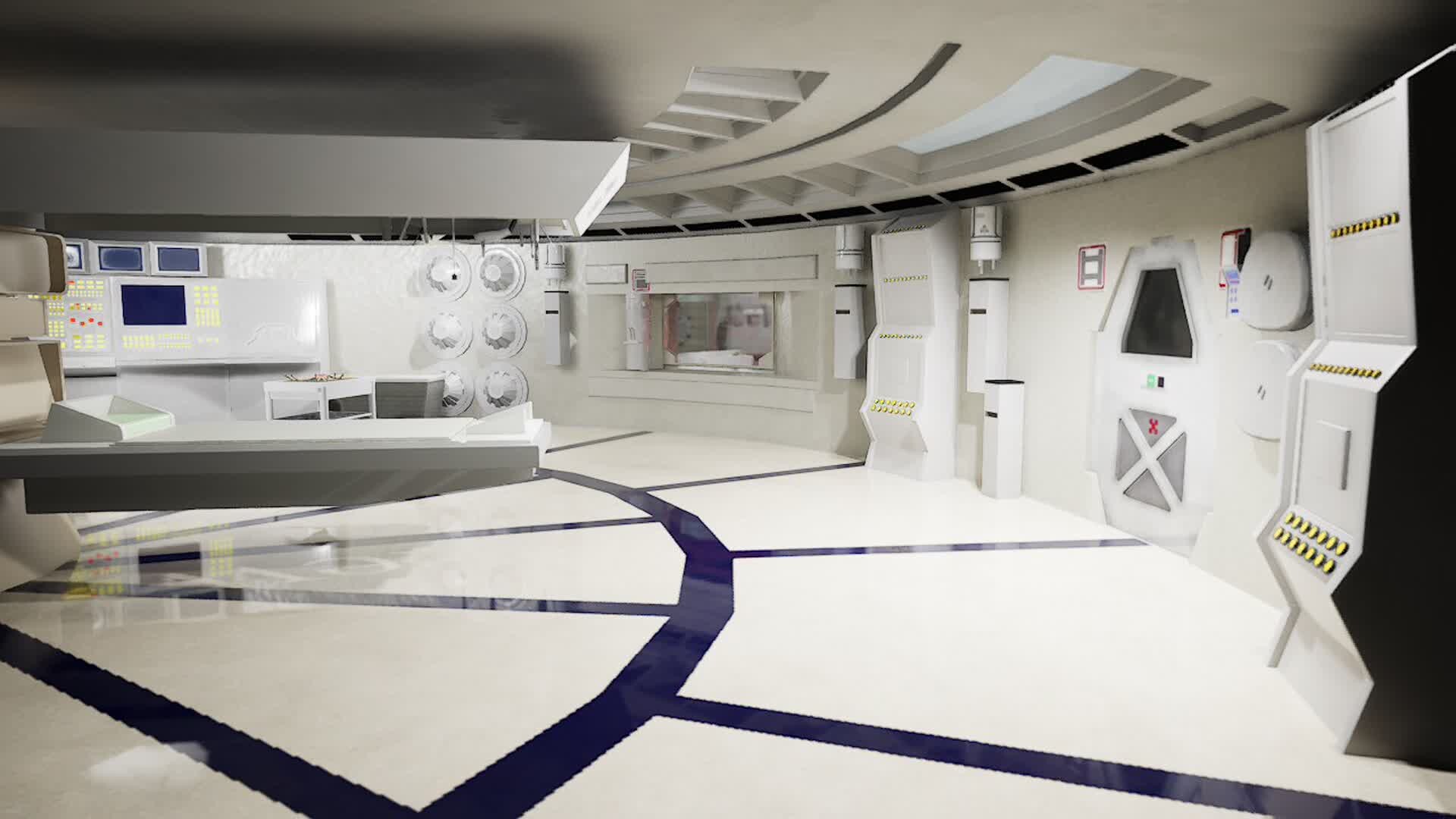 ArtStation - Alien Medbay Environment