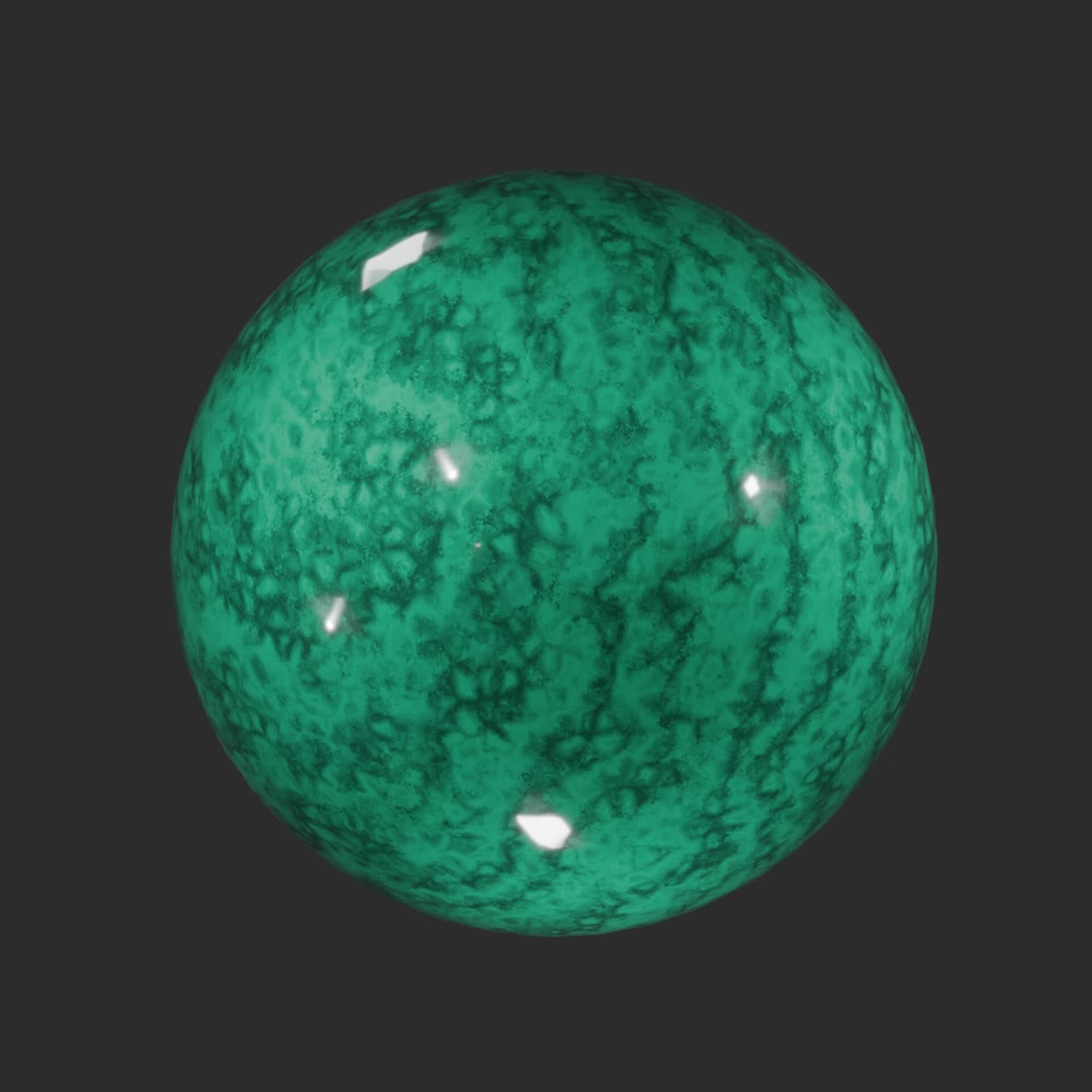 ArtStation - Green Marble