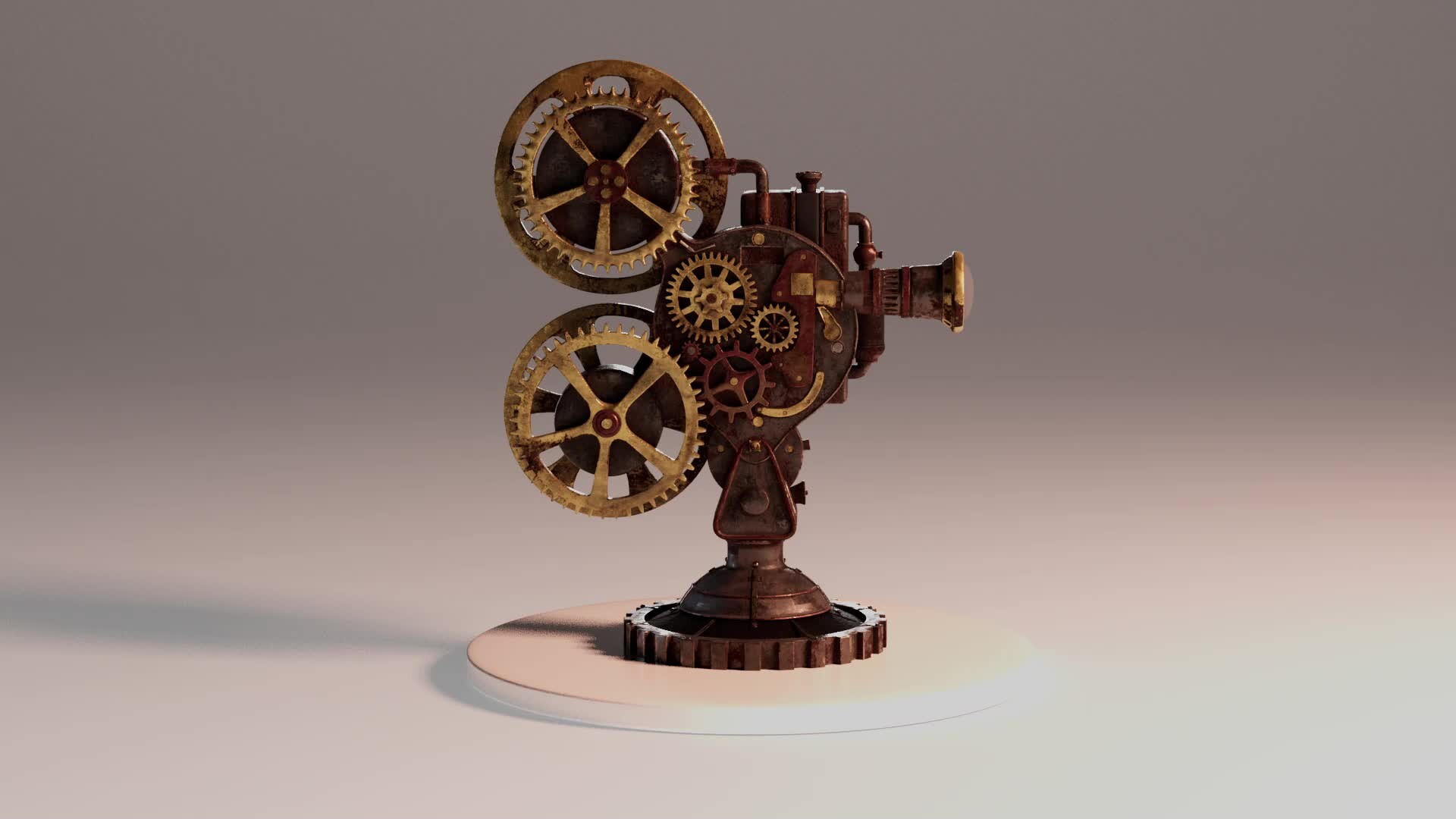 ArtStation - Steampunk Projector