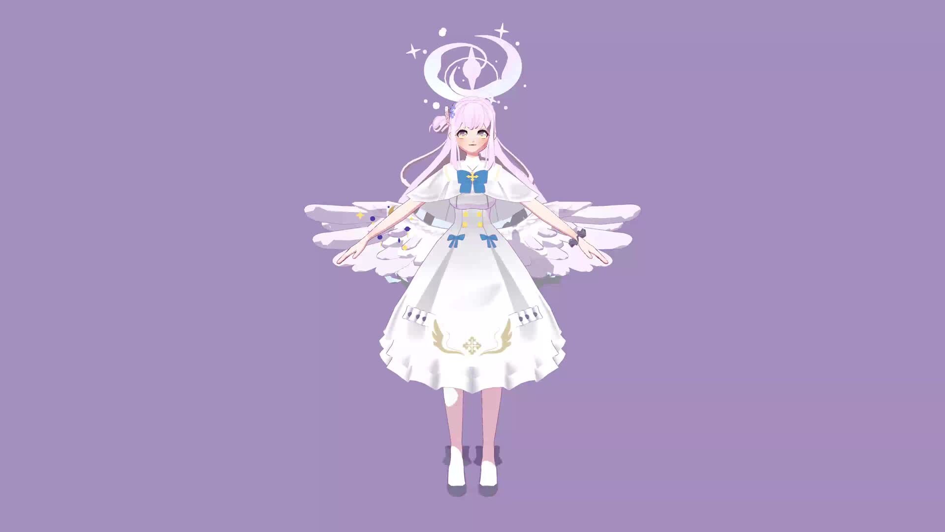 ArtStation - Blue Archive Misono Mika 3D Modeling.in MAYA