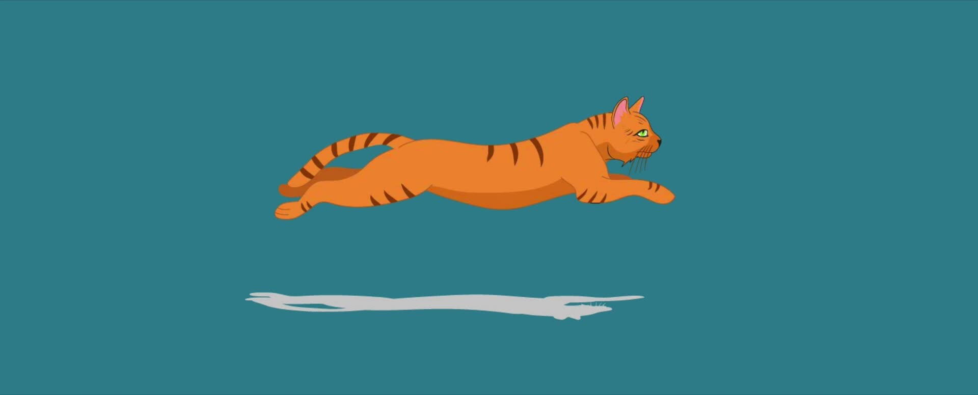 ArtStation - Cat Run Cycle Animation
