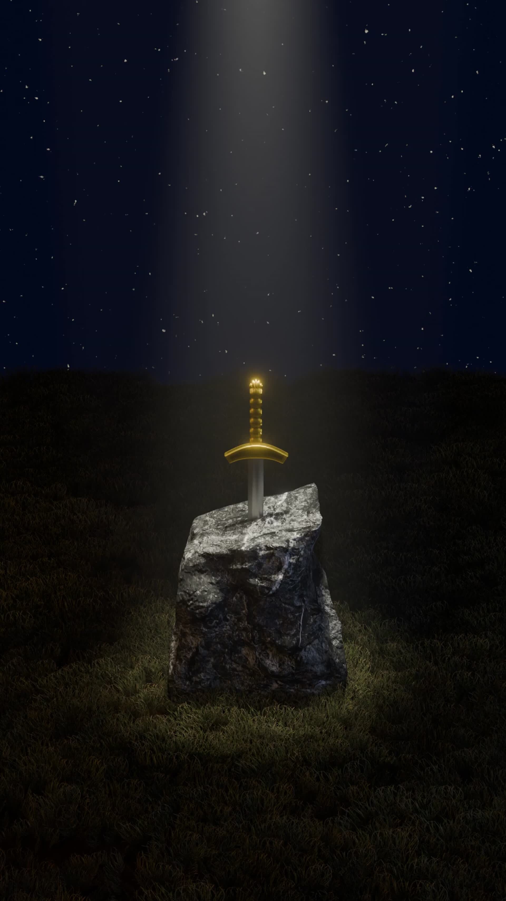 ArtStation - The sword in the stone