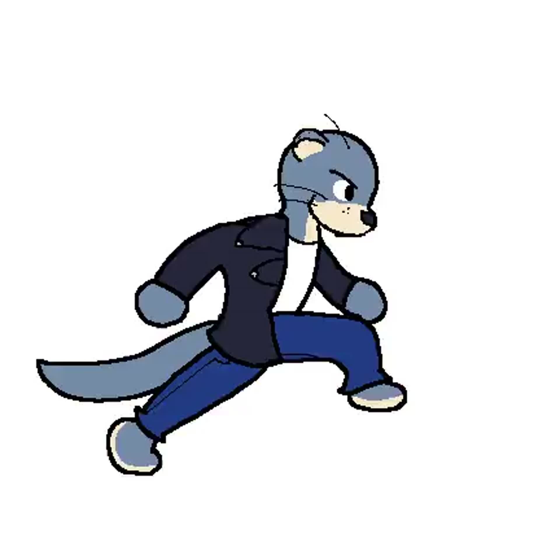 ArtStation - Lucas Longtail Running Loop