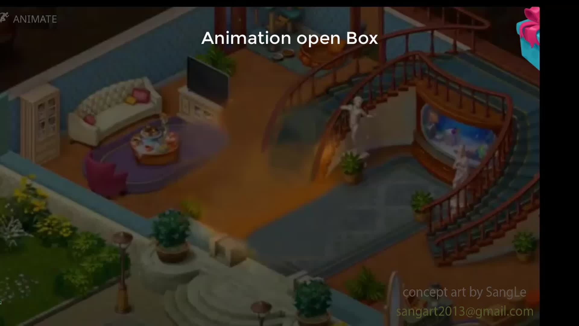 ArtStation - Animation/ VFX Box and Rocket