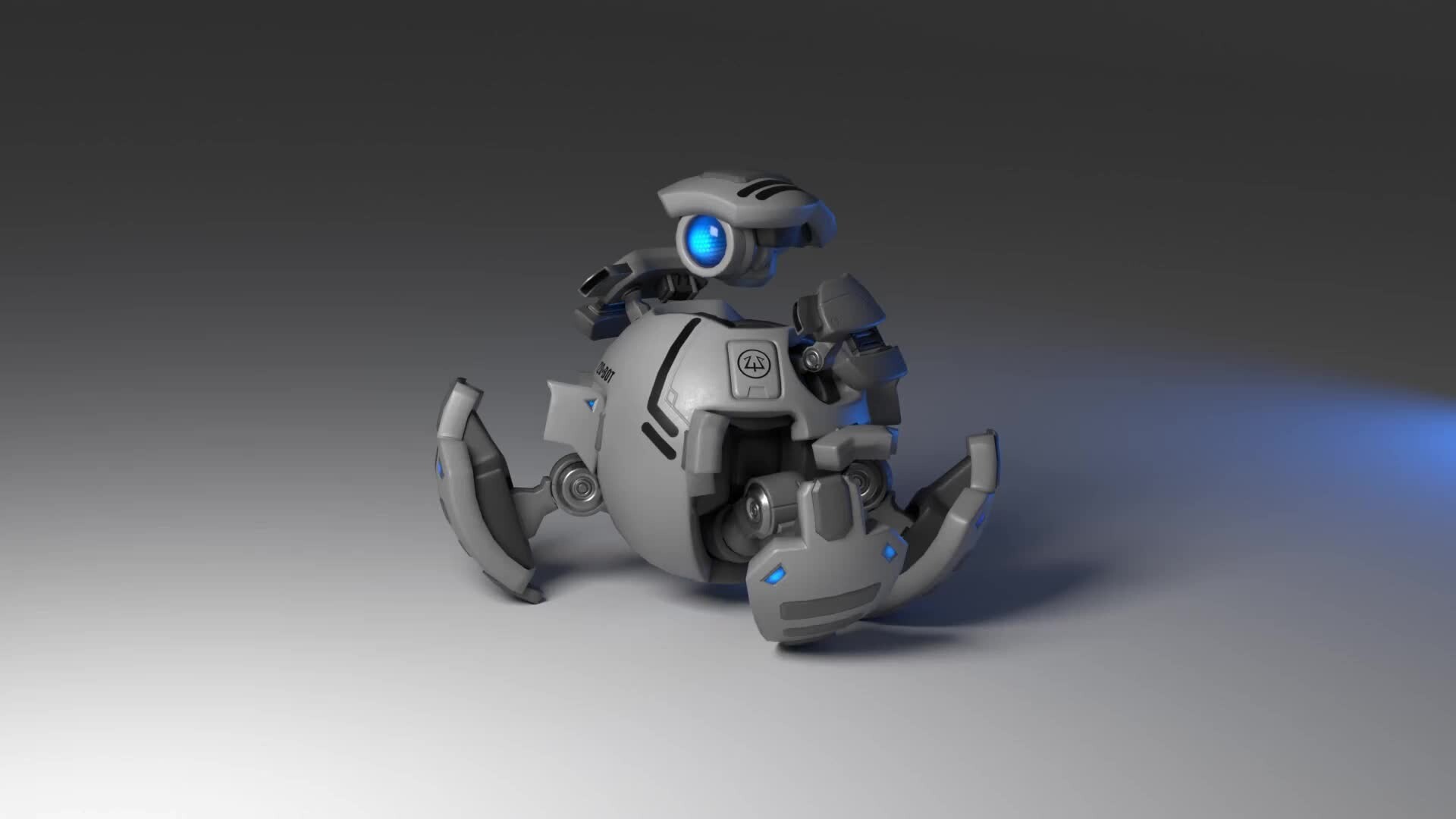 ArtStation - P2Design Spider Bot Rig