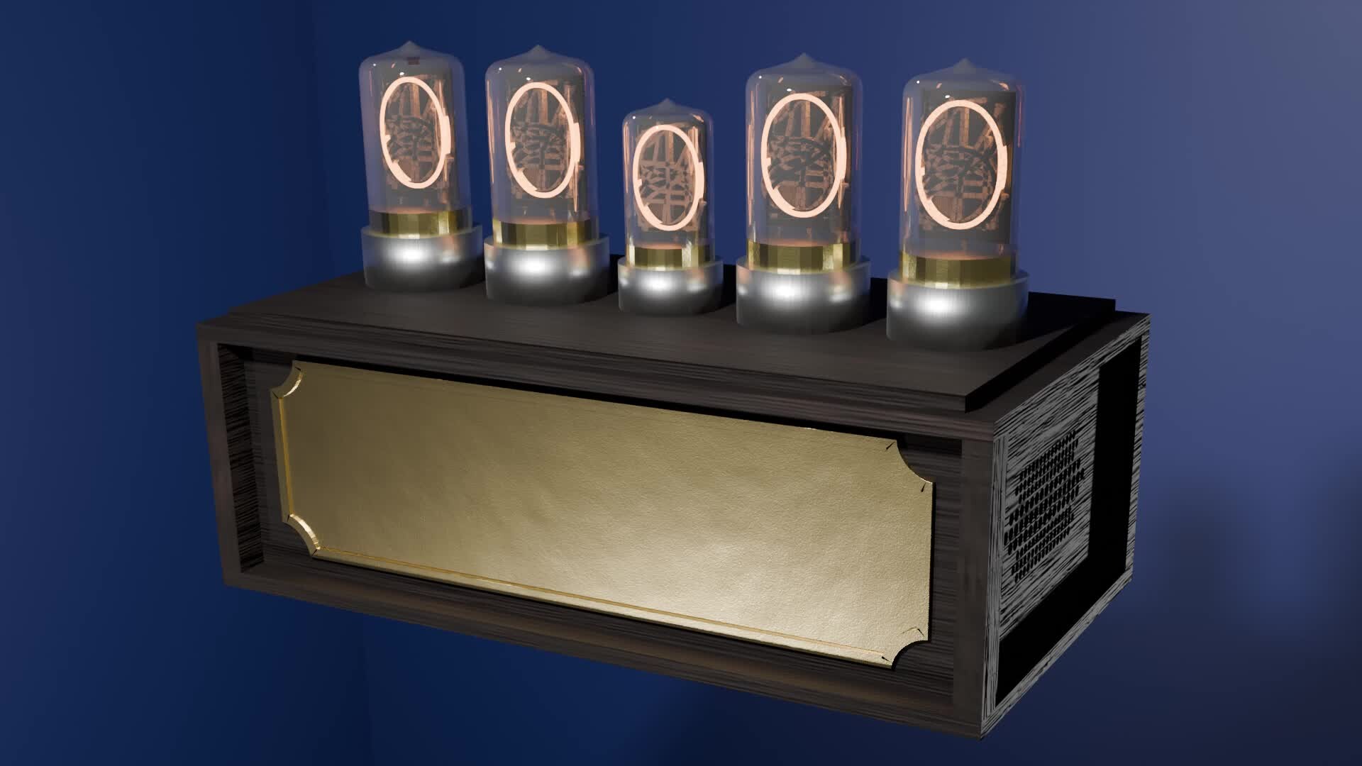 ArtStation - Nixie Tube Clock