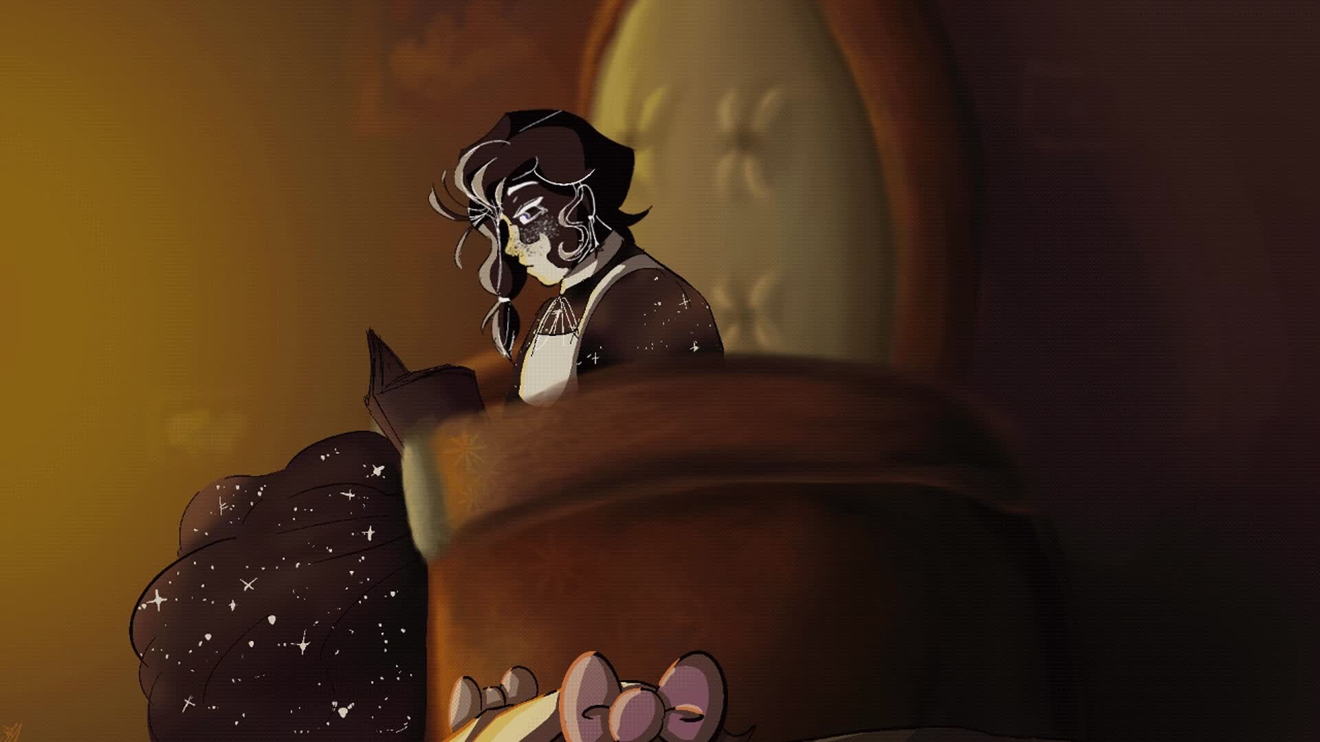 ArtStation - A Quiet Night; OC animation