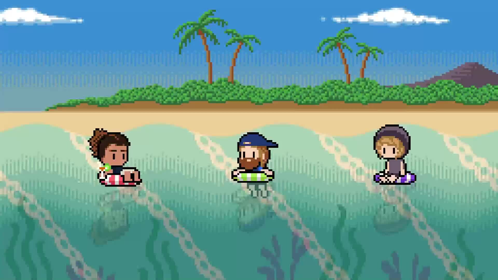 ArtStation - Pixel Art Animation - Summer Surf for Mike Craftsman and ...