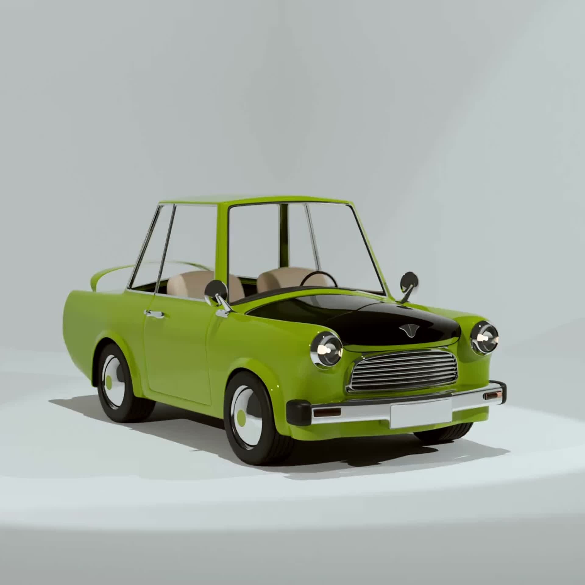 ArtStation - Mr. Bean Car Animation