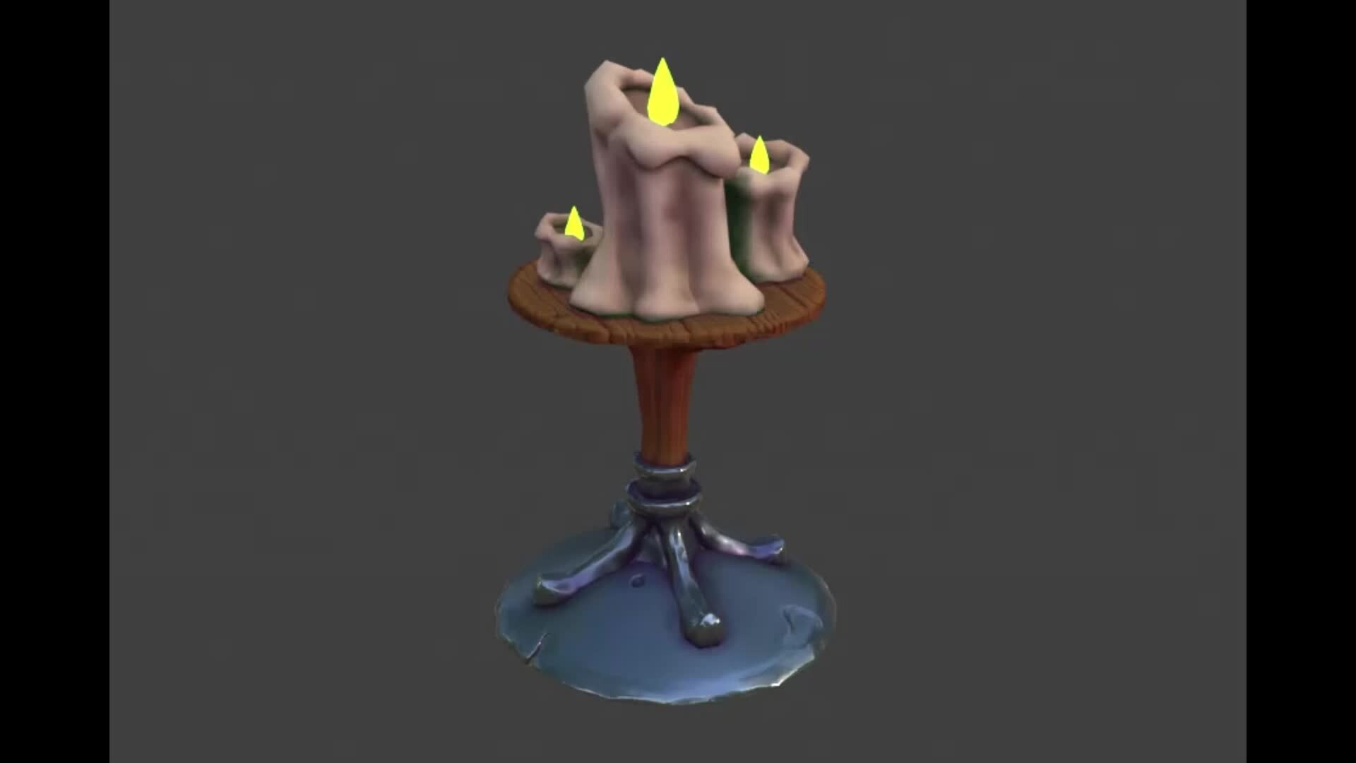 ArtStation - Stylized Candle