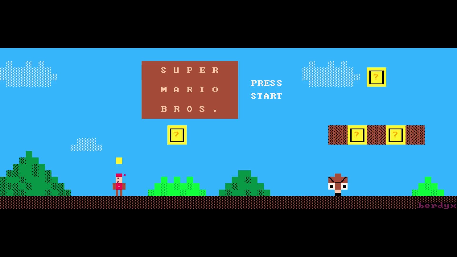 ArtStation - Super Mario Text