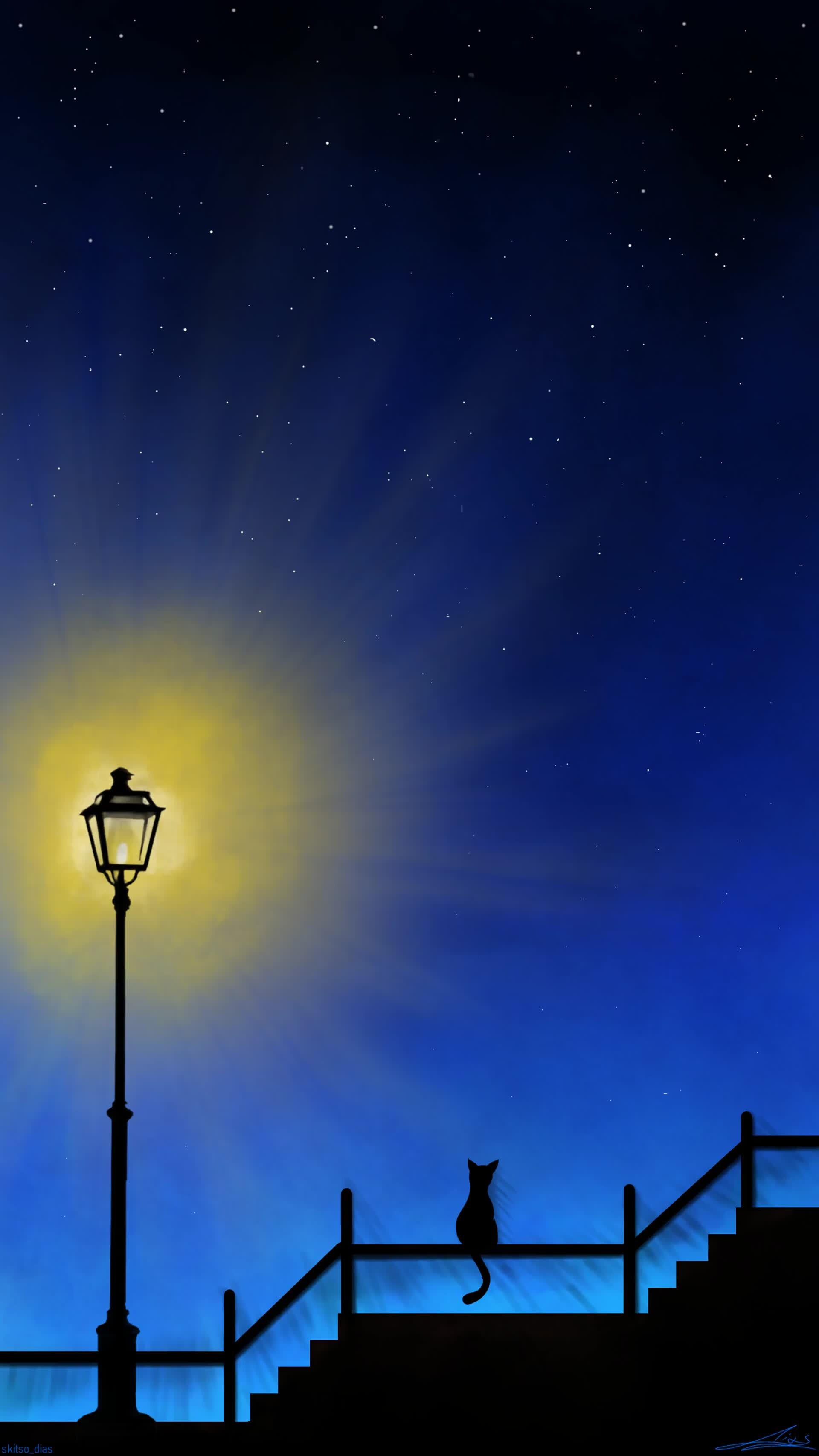 ArtStation - Cat Lamp Animation