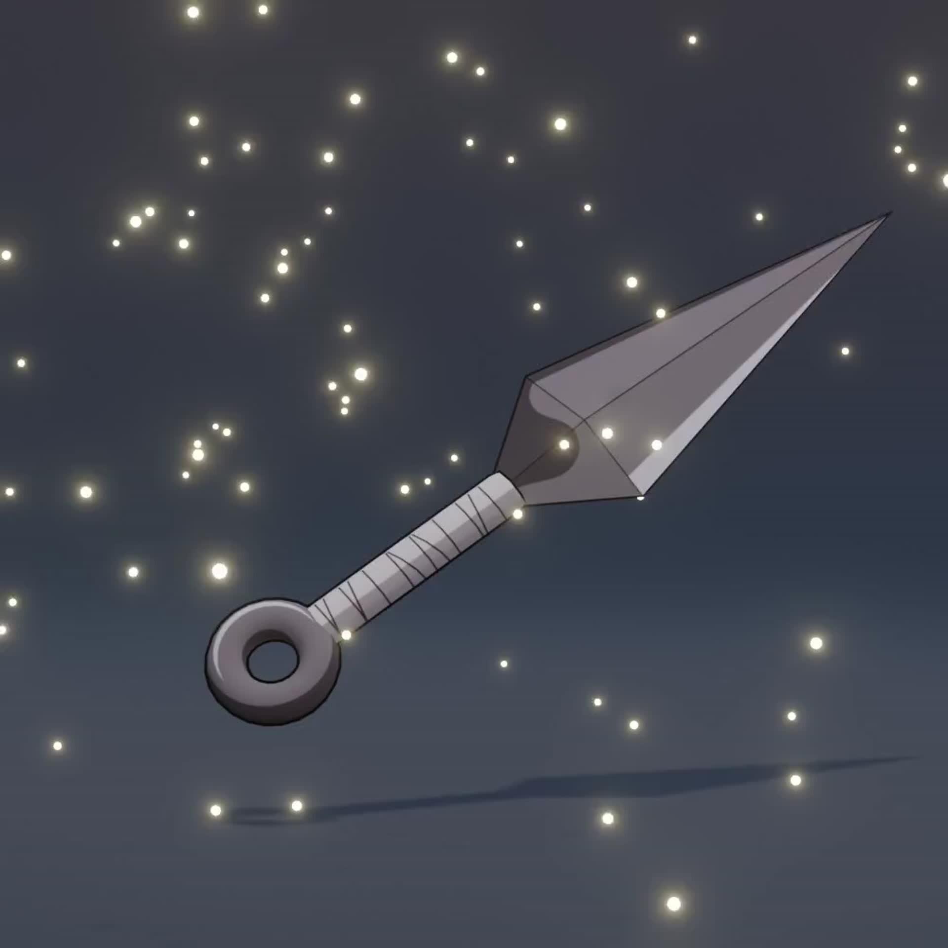 ArtStation - Naruto Weapons - Toon Shaded