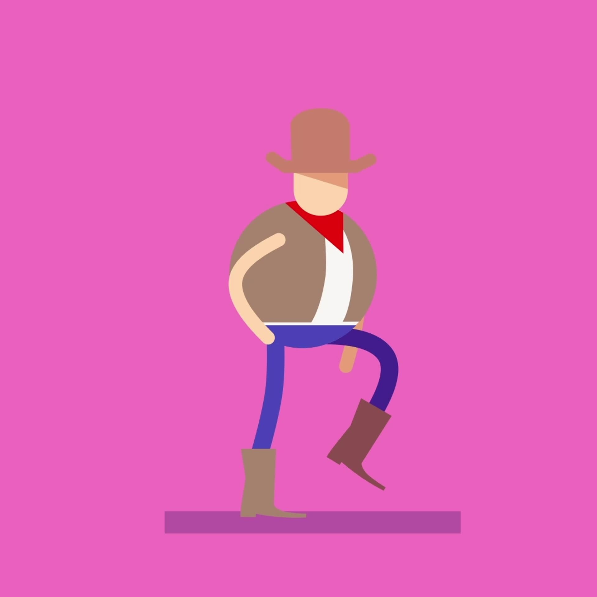 ArtStation - Cowboy Walk