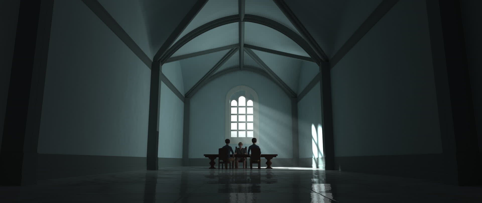 ArtStation - Lighting Project: Mood Matching 'Silence' Movie Reference