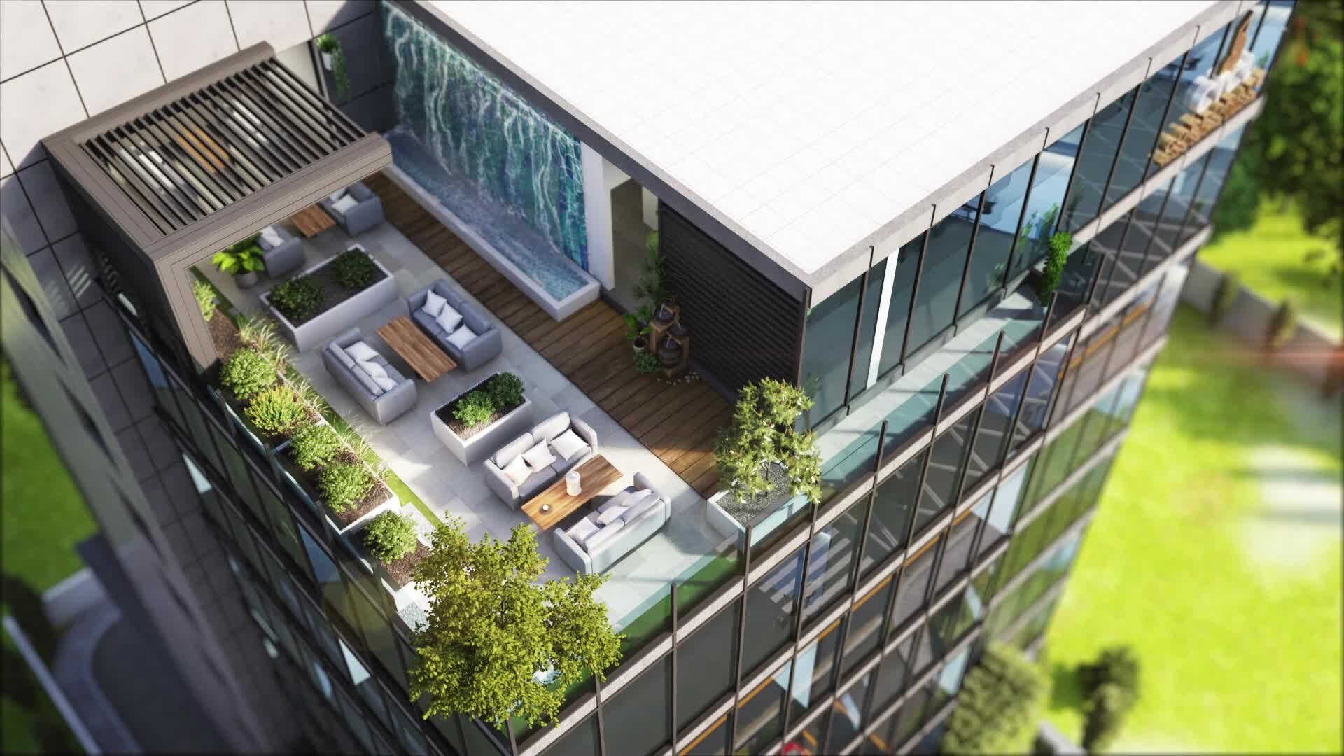 ArtStation - 3D Roof Top Animation