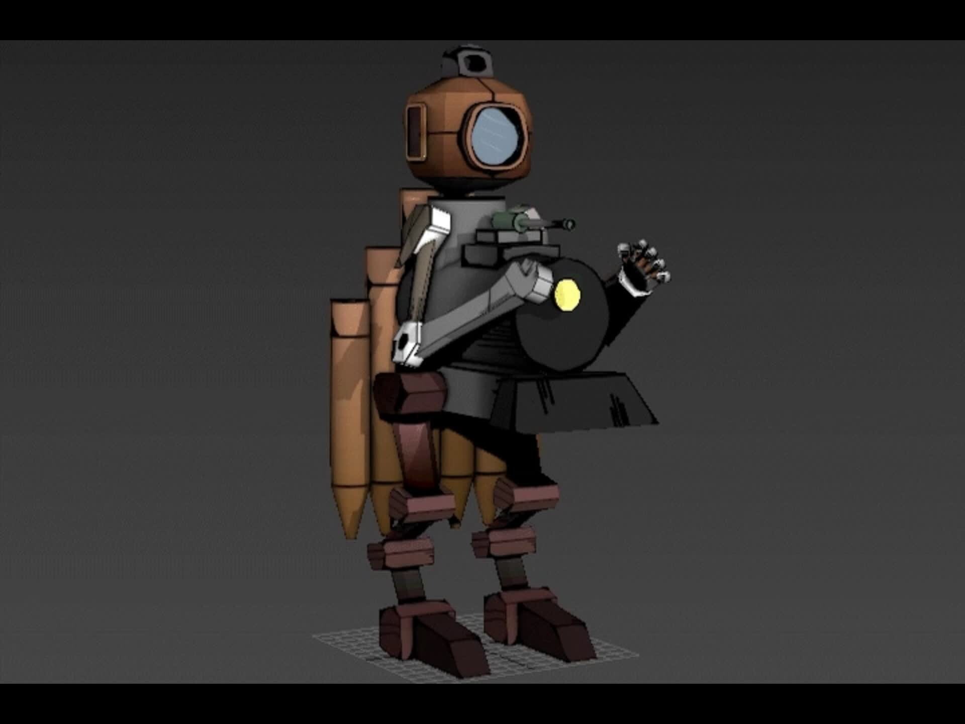 ArtStation - The Mech - Rusted Engines