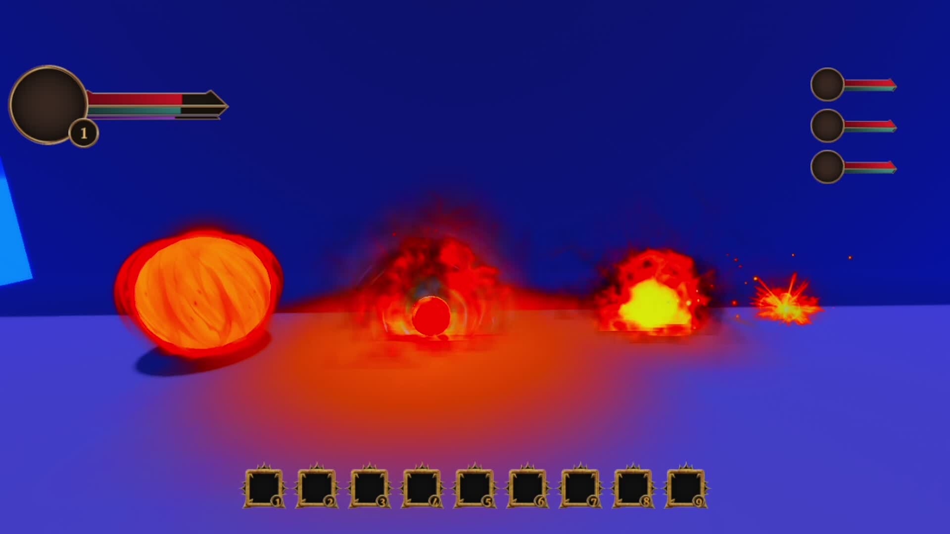 ArtStation - 4 Staged Fireball VFX