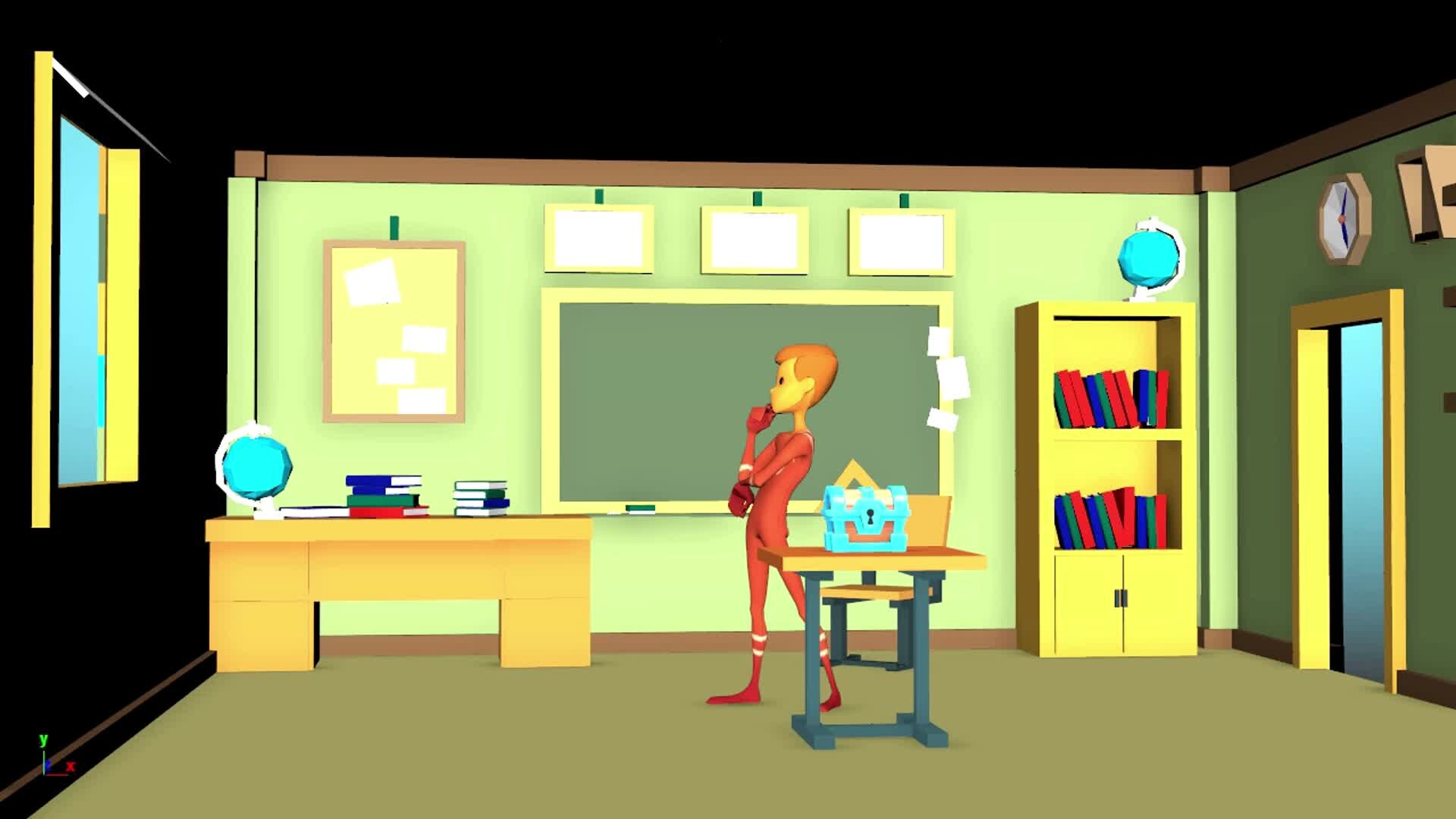 ArtStation - 3DbCharacter Pantomime Animation