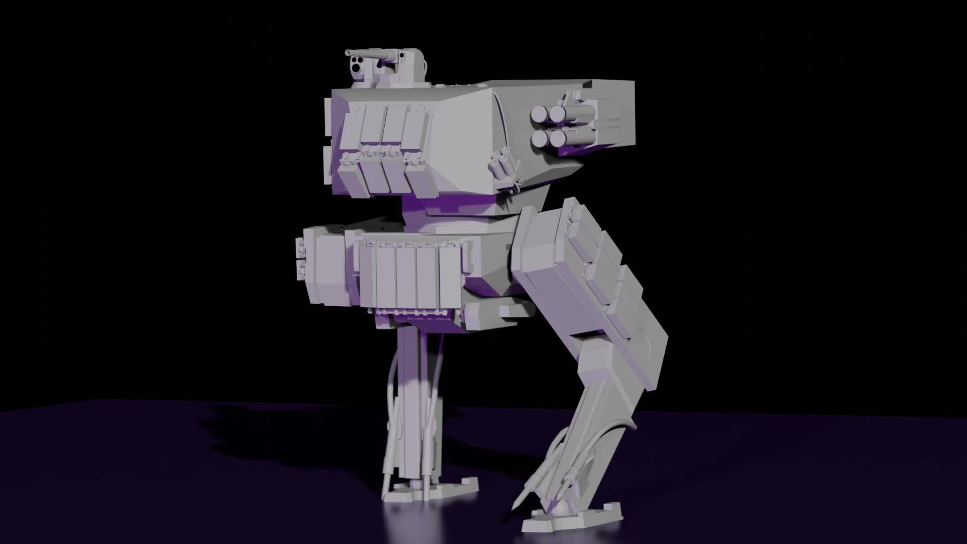 ArtStation - Realistic mech project