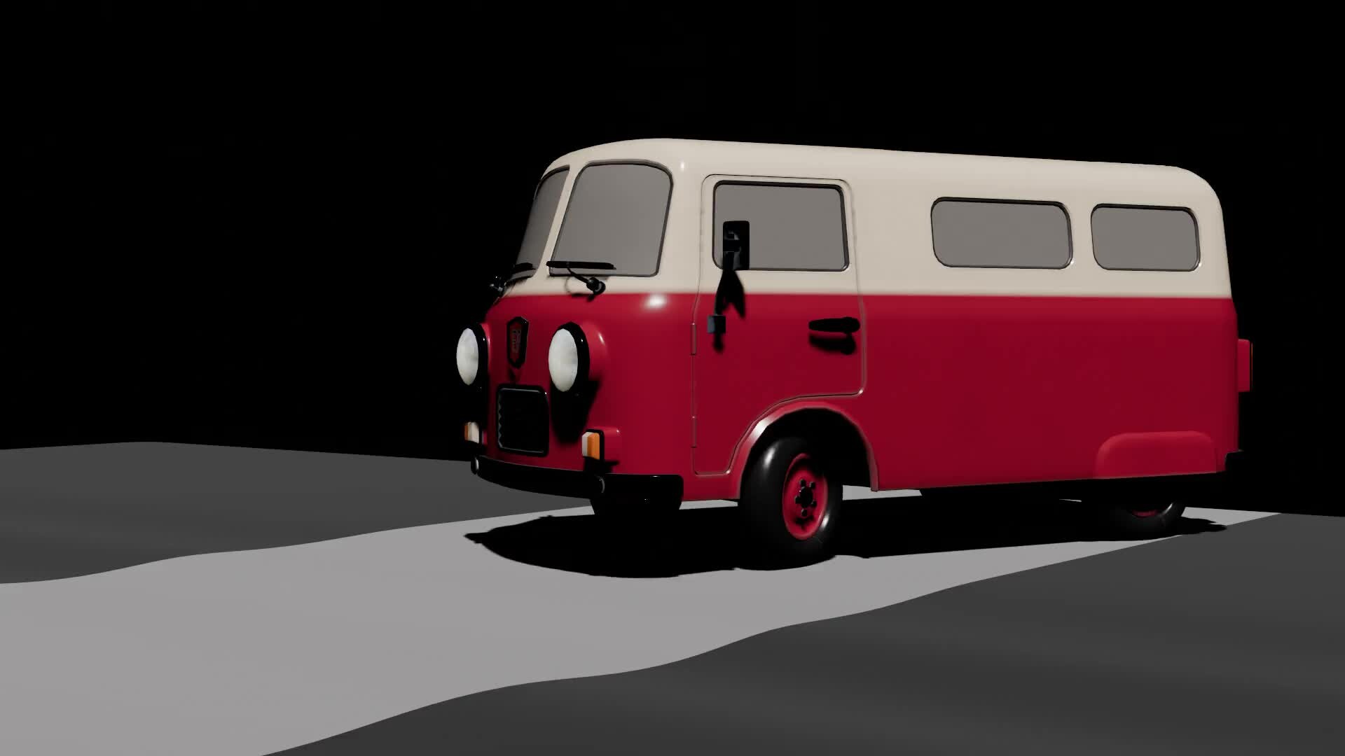 ArtStation - Simple Bus Rig & Animation