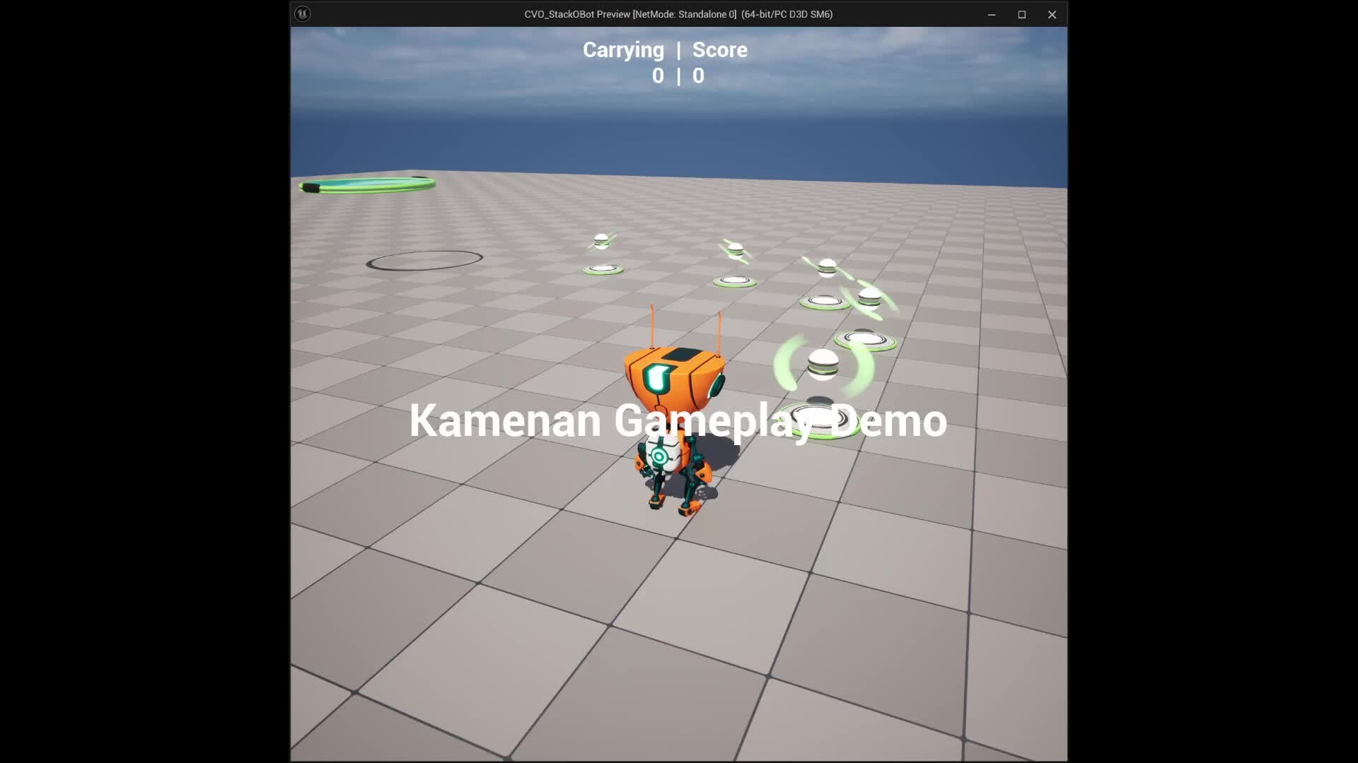 ArtStation - Stackbot score HUD in Unreal Engine 5