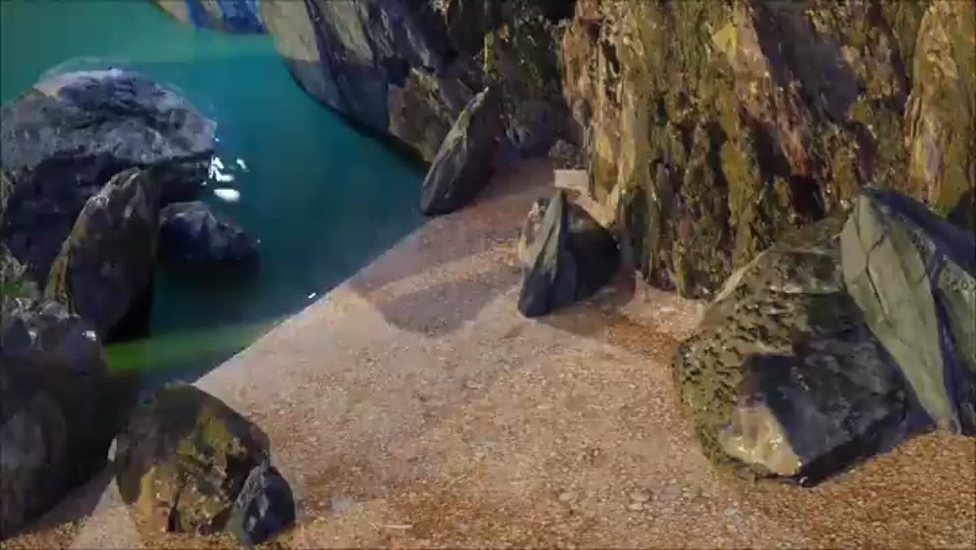 ArtStation - Water Fluid Simulation 3D enviroment