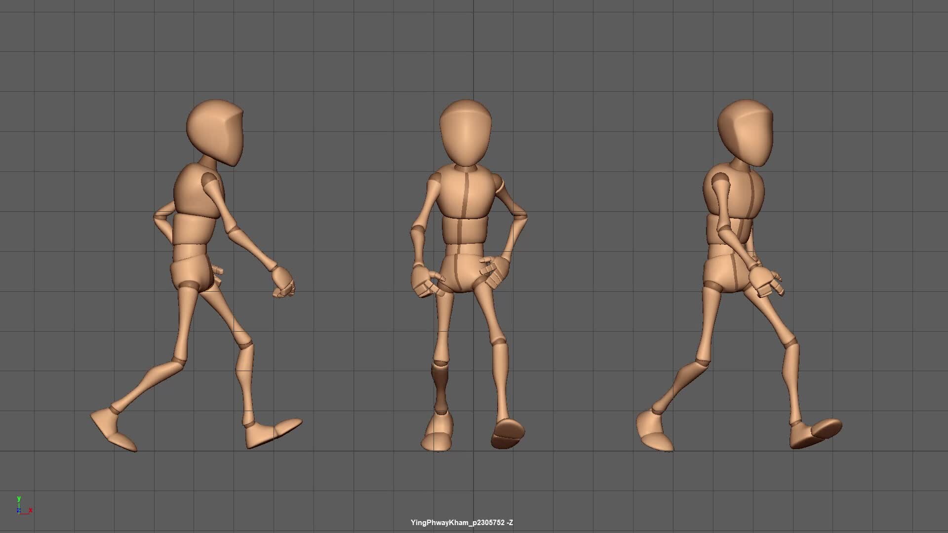 ArtStation - CA3 Walk Cycle