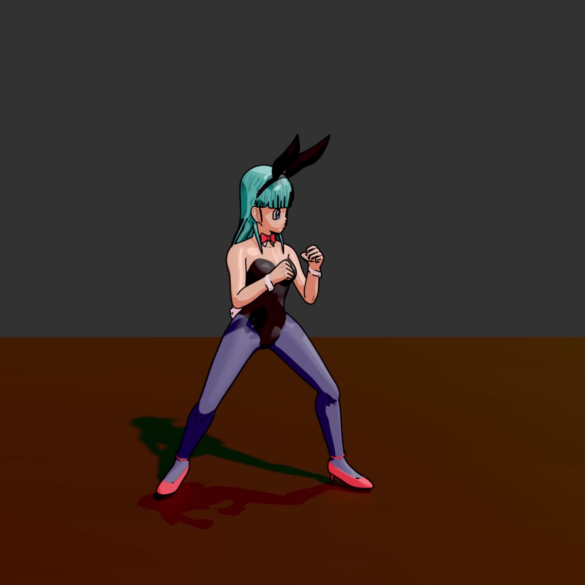 ArtStation - Kick boxing animation