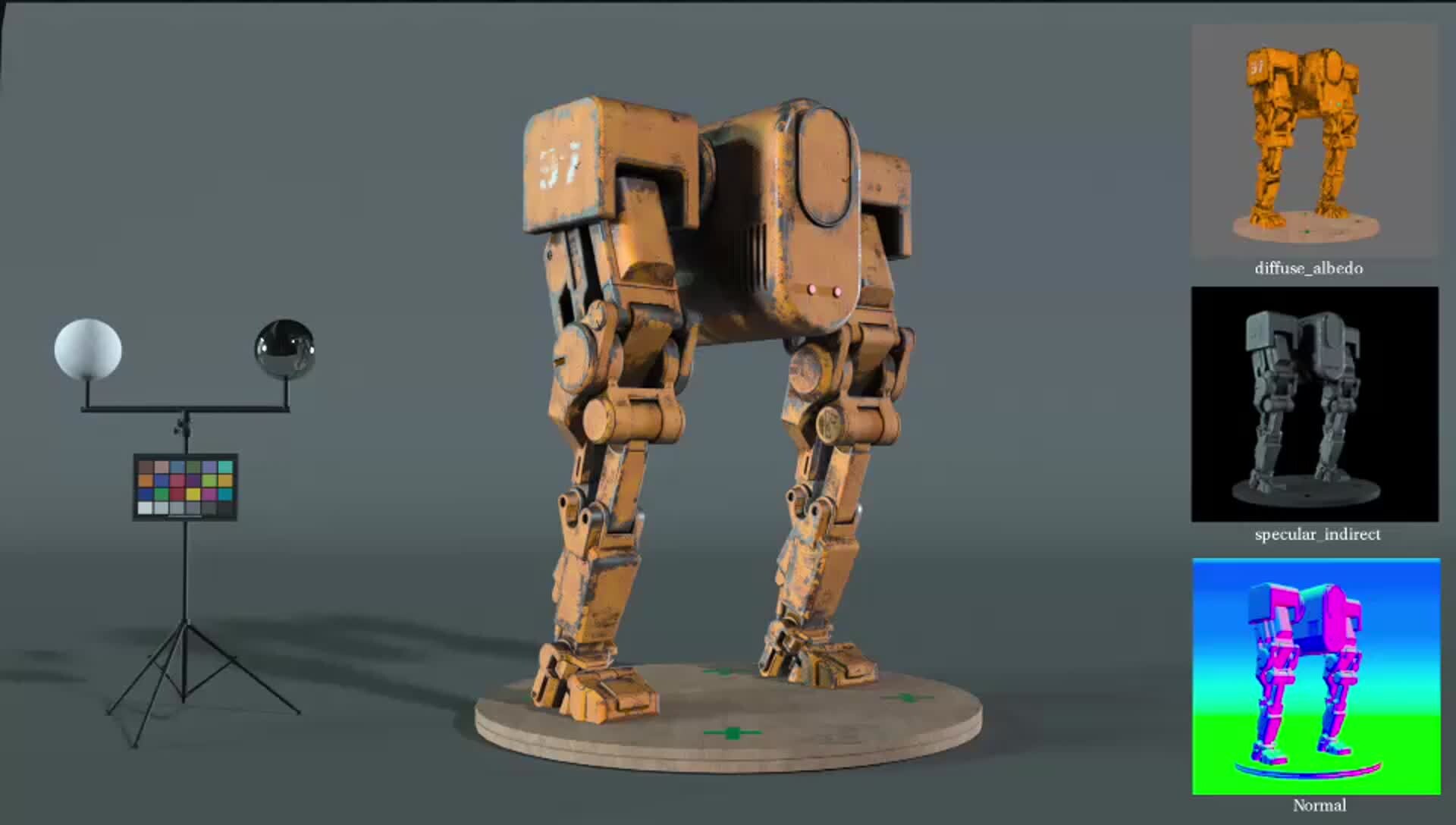 ArtStation - Mechanical Texturing in Substance 3D