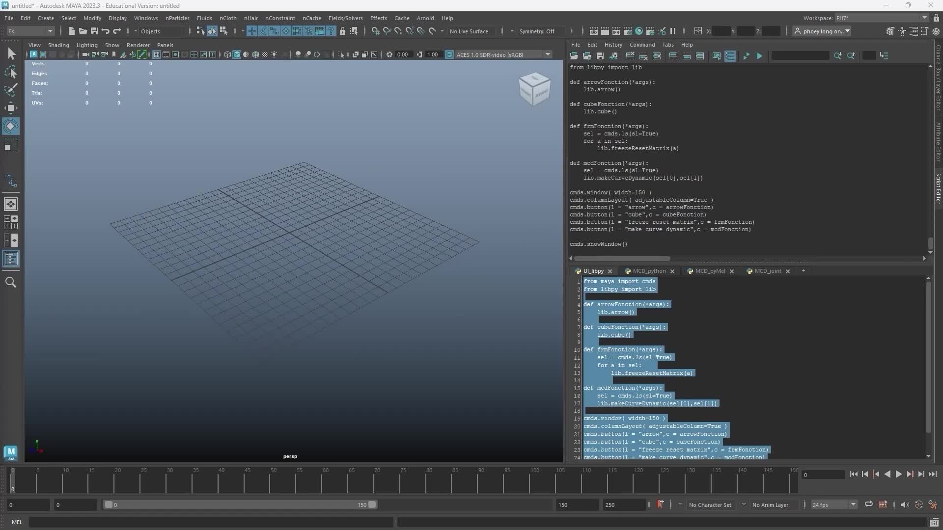 ArtStation - Demo Script