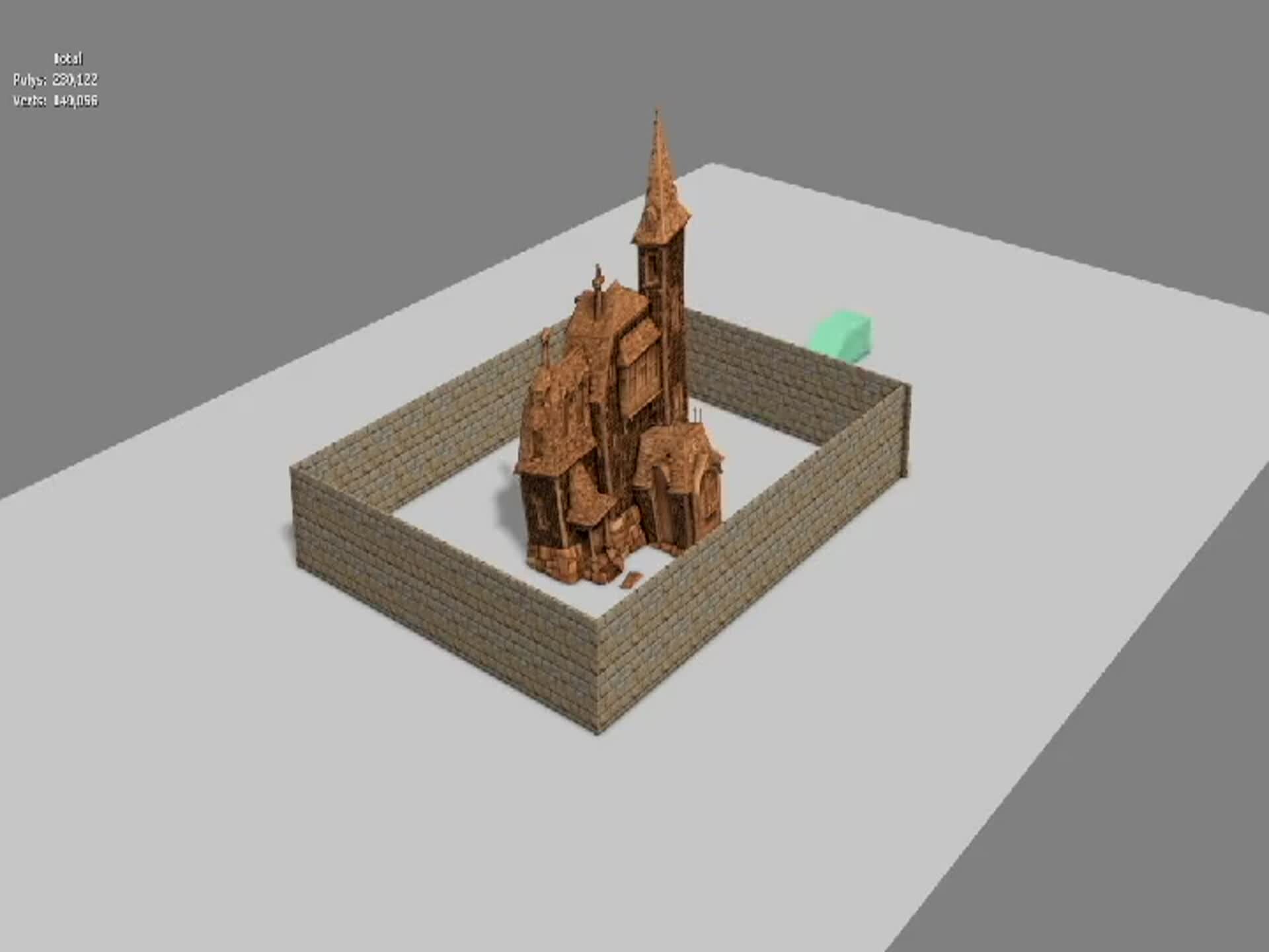 ArtStation - destruction scene