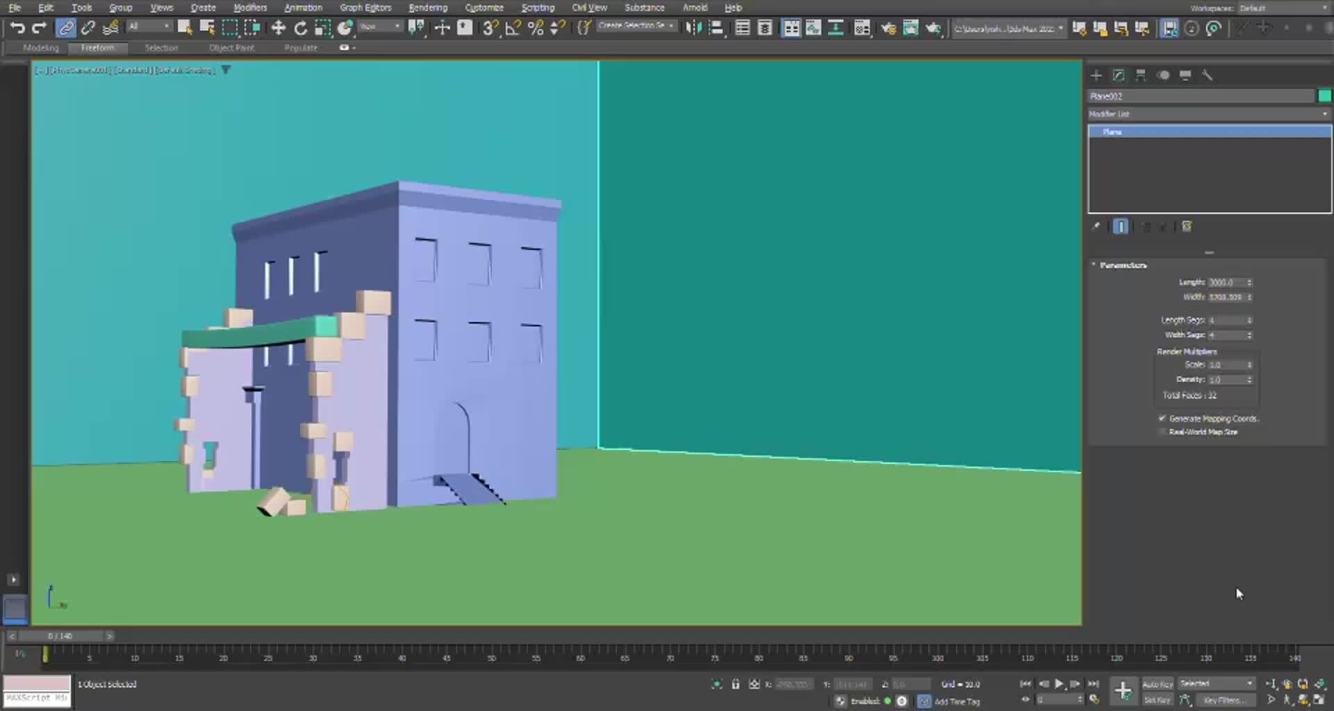 ArtStation - BRICK WALL BREAKING