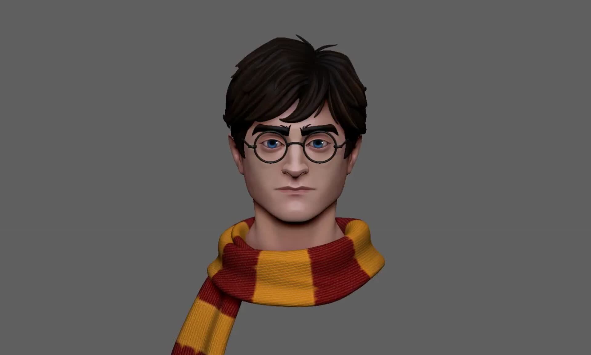 ArtStation - Harry Potter - Face Sculpt