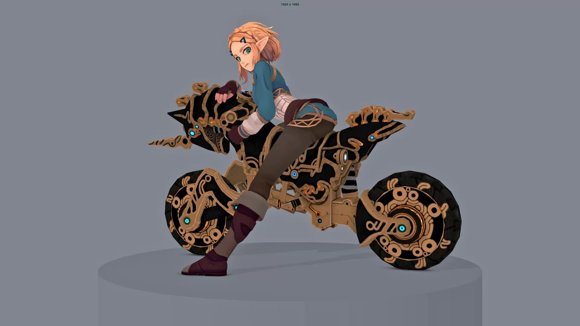 ArtStation - Master Cycle Zero Pose