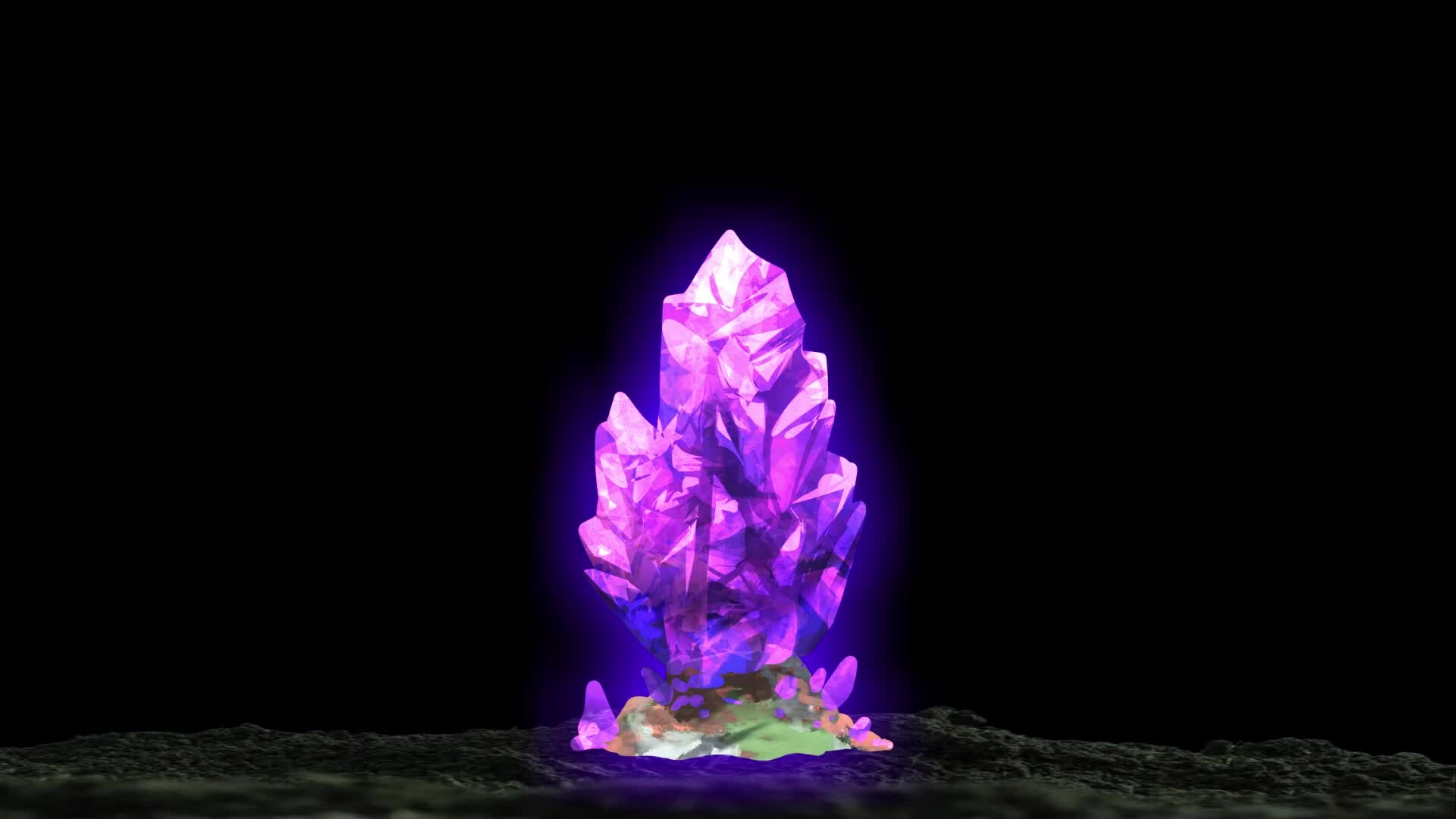 ArtStation - Exploding Crystal