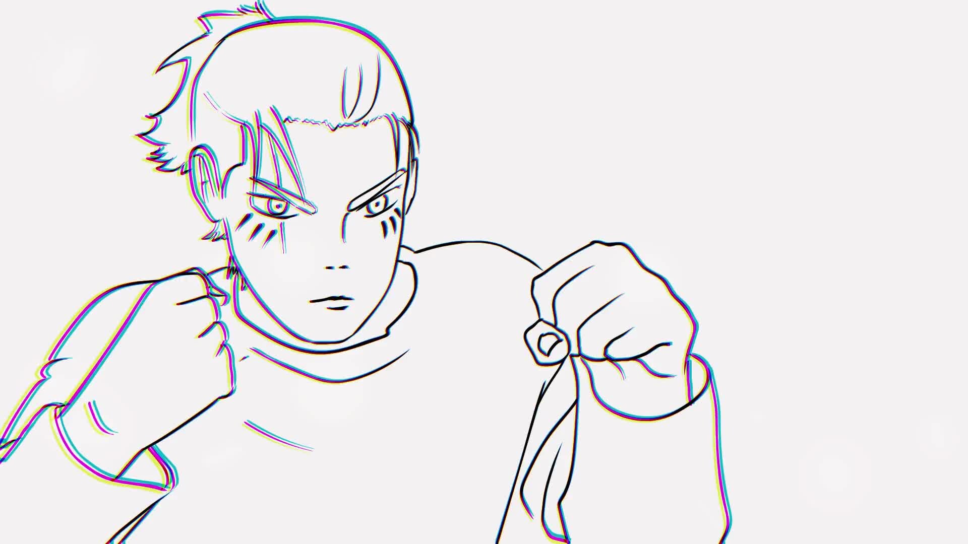 ArtStation - Eren Yeager vs Captain Levi fan made animation