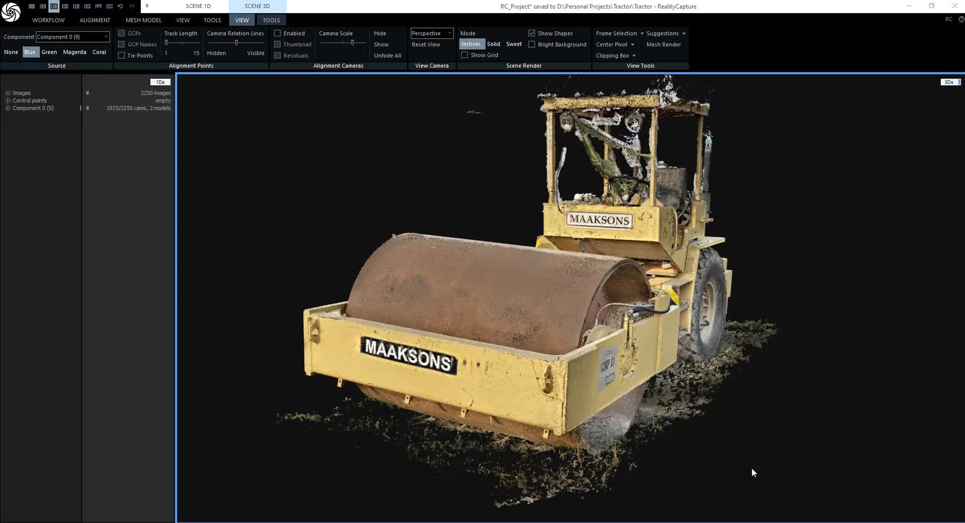 ArtStation - Photogrammetry - Road Roller