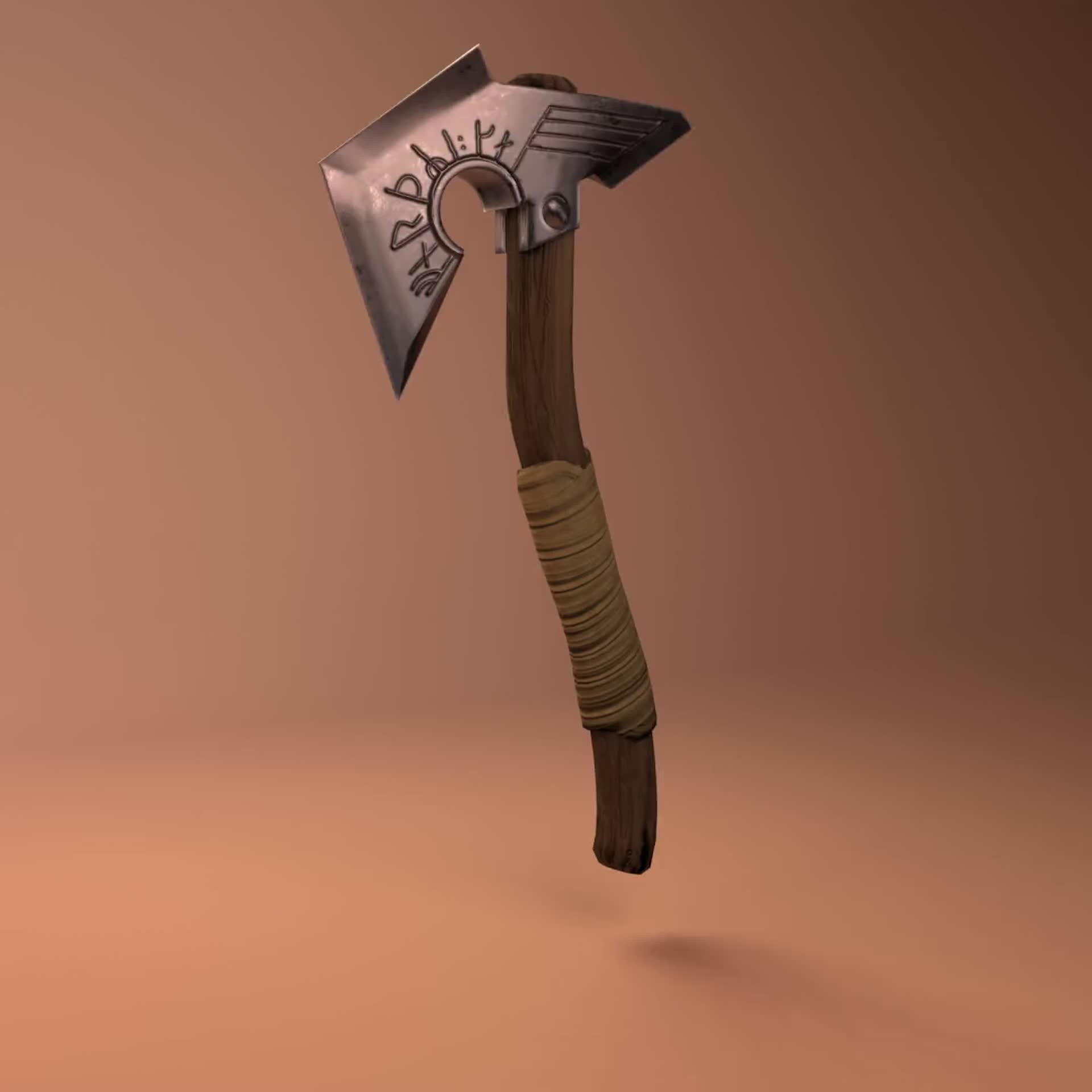 ArtStation - Game Ready Axe