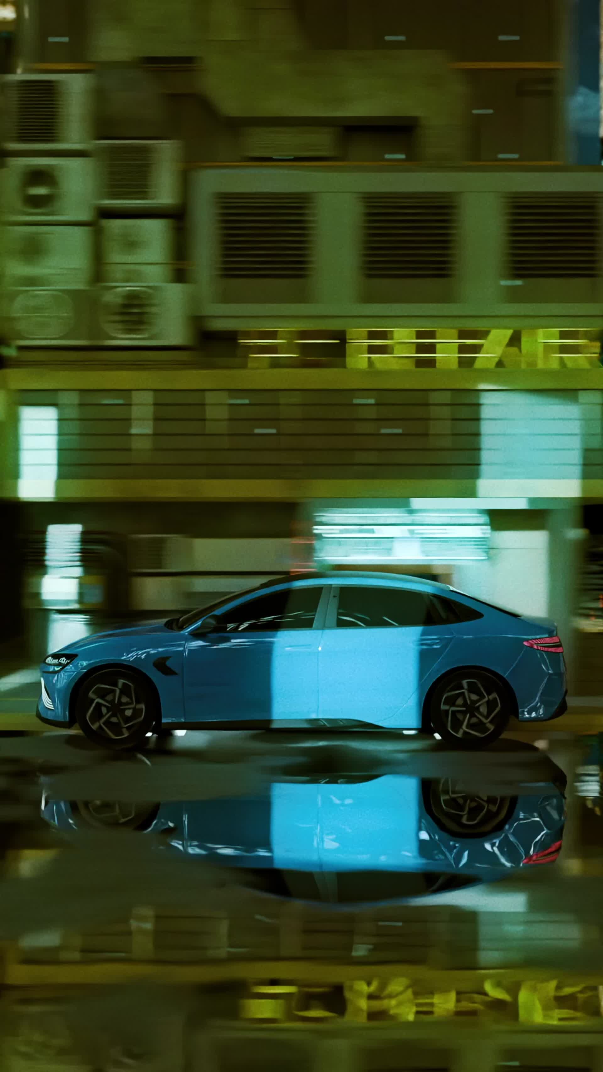 ArtStation - BYD SEAL 3D ANIMATION