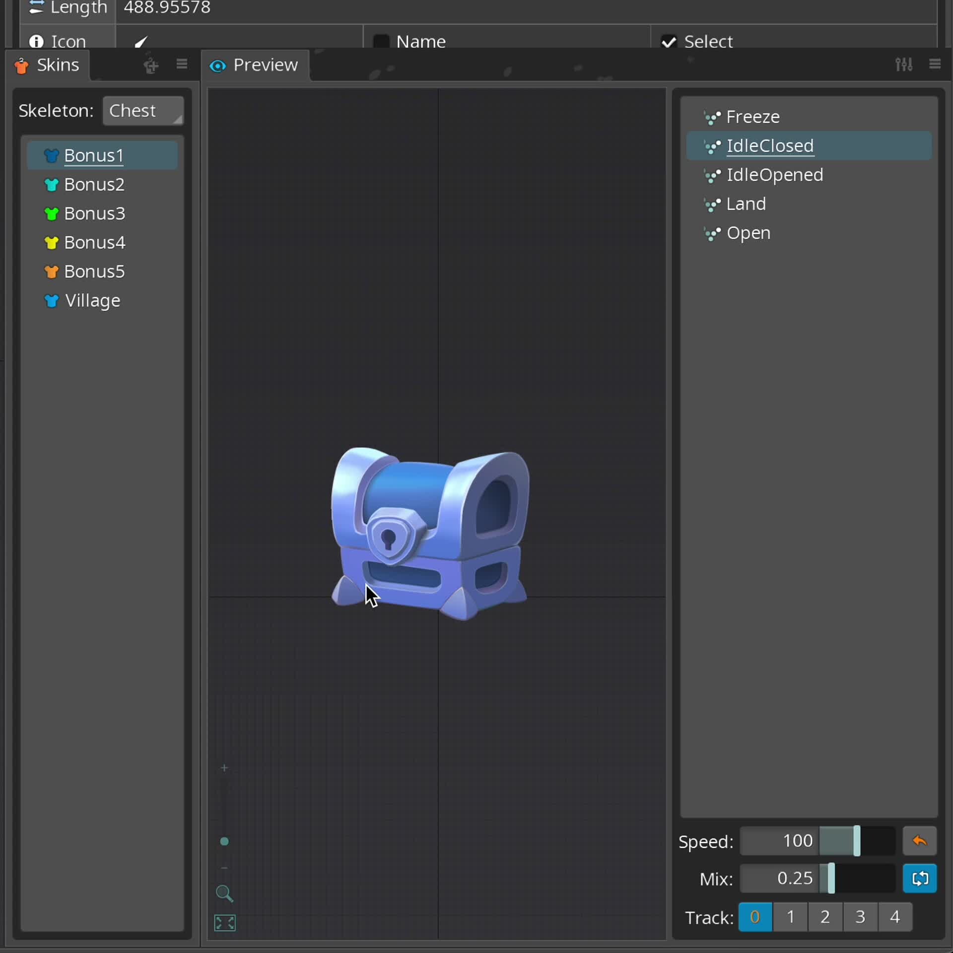 ArtStation - Chest animation and skins