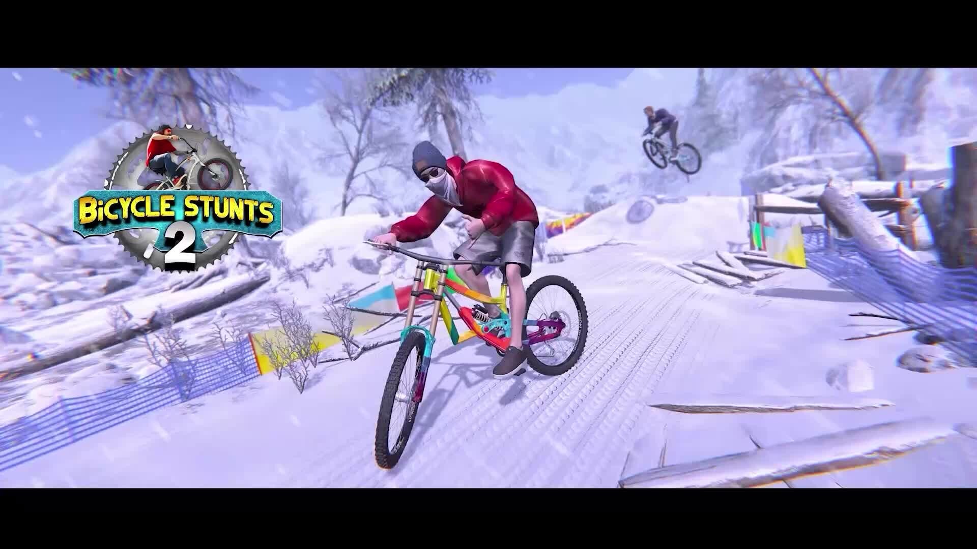 ArtStation - Bicycle stunts video