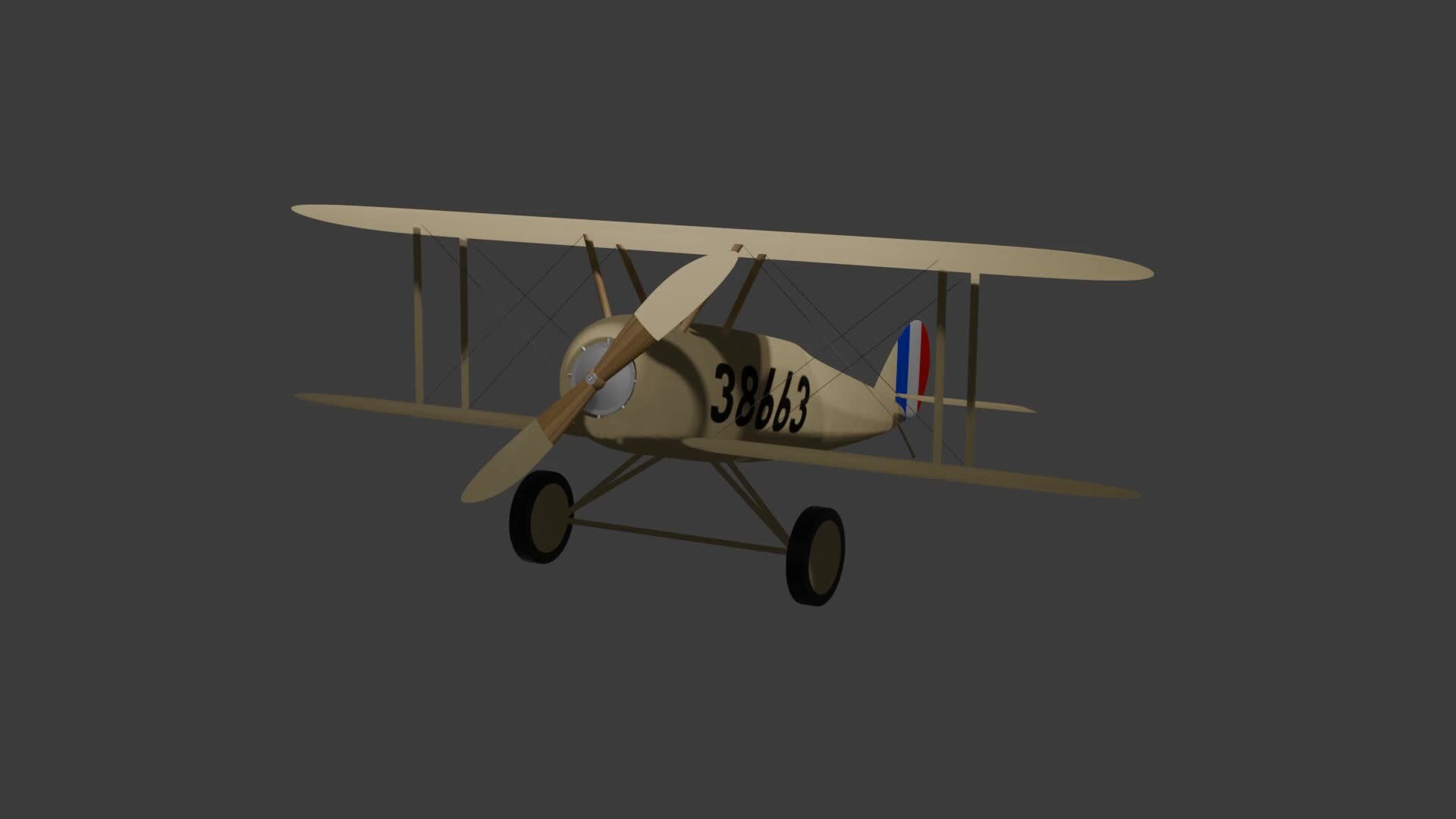 ArtStation - WW1 Plane