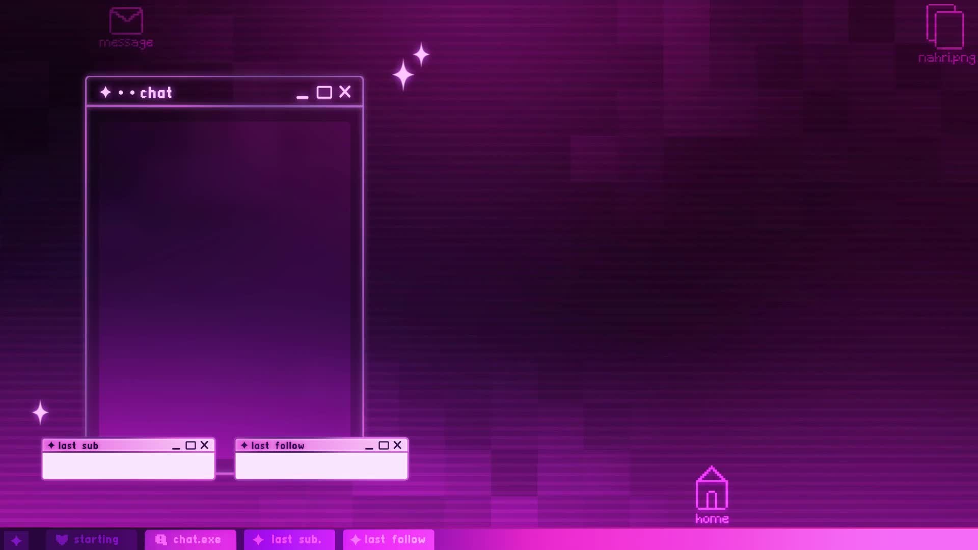 ArtStation - Nahri Just Chatting Overlay Animated